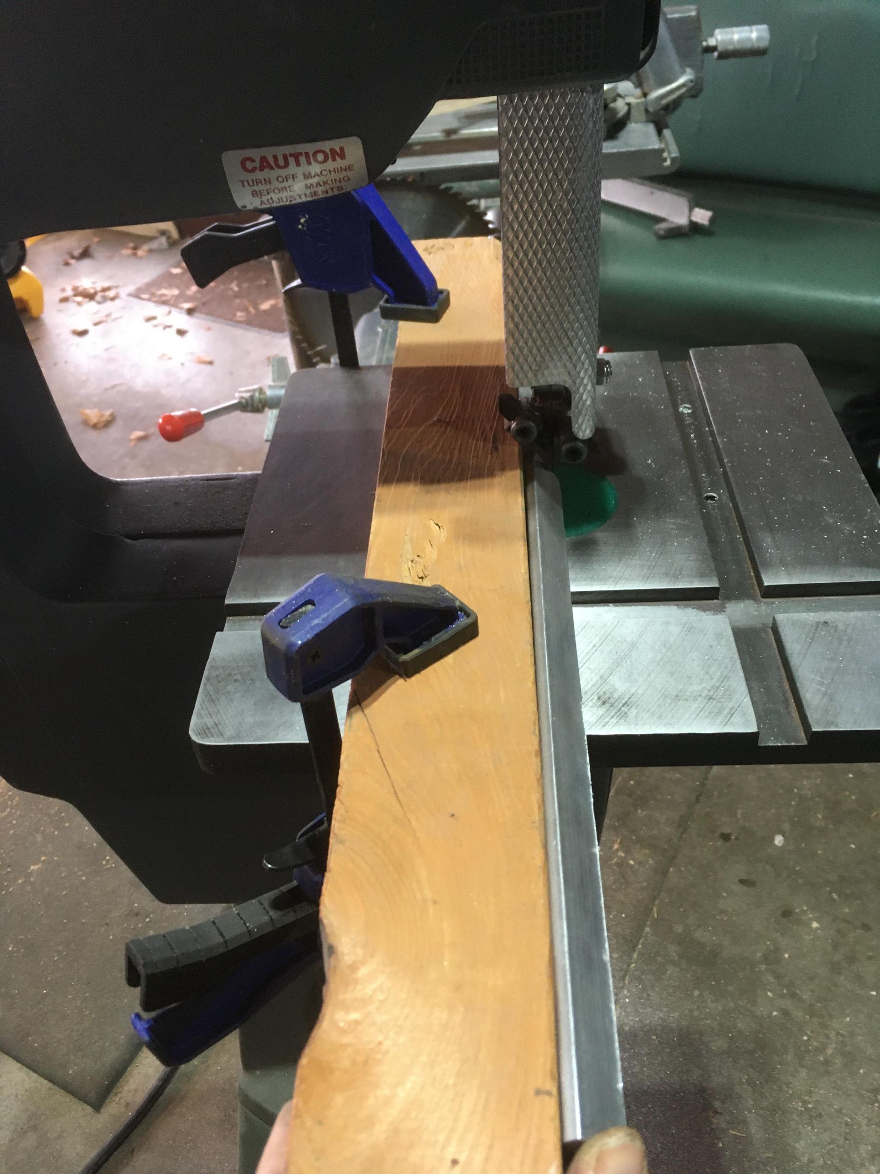 Shopsmith Bandsaw Fence Attachment Adapter : 7 Steps (with Pictures ...