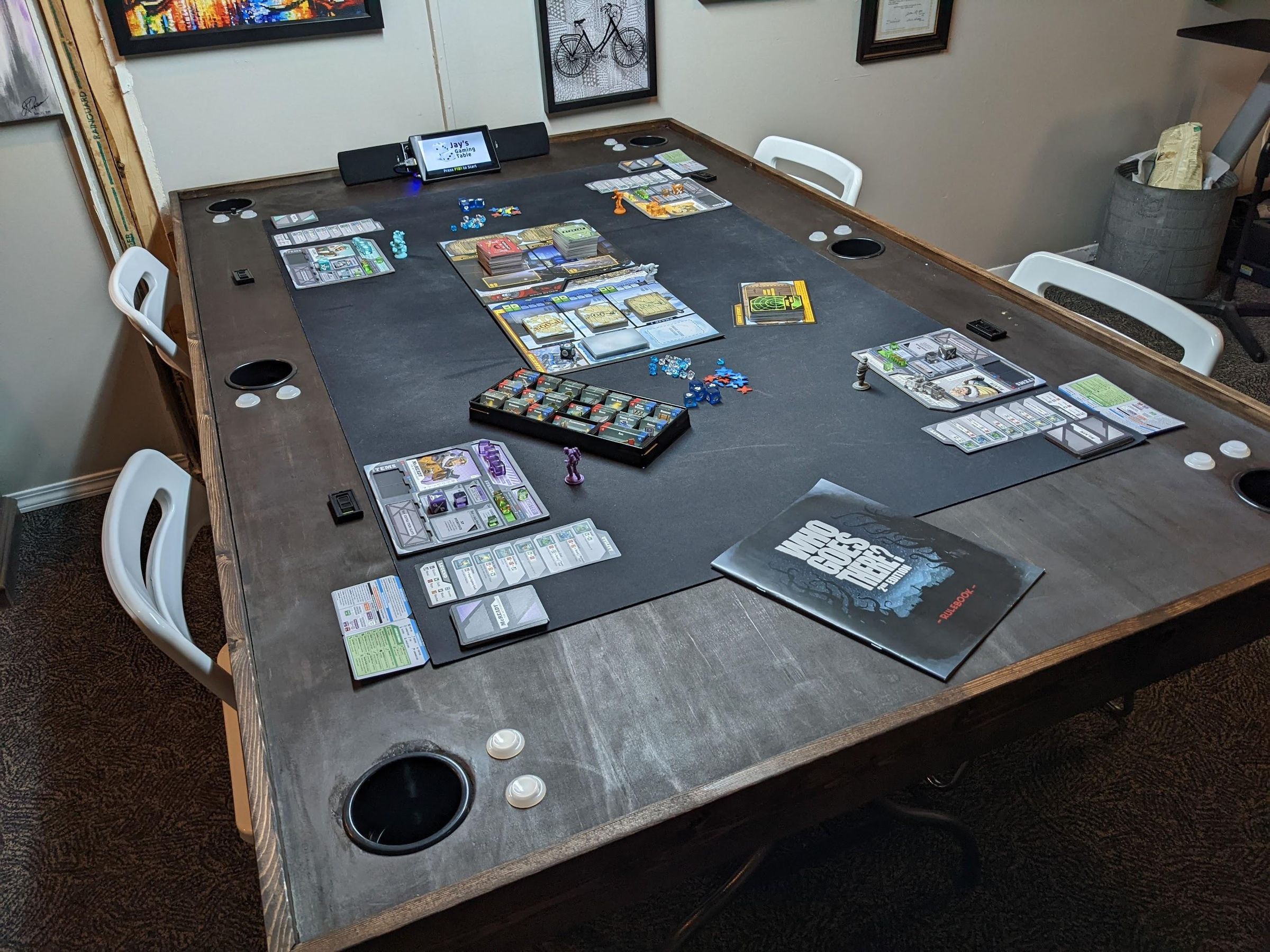 Board Game Table With End Turn Buttons : 11 Steps (with Pictures ...