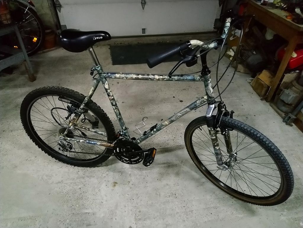Cover a Bike Frame With Comics (or Other Paper) : 4 Steps (with ...