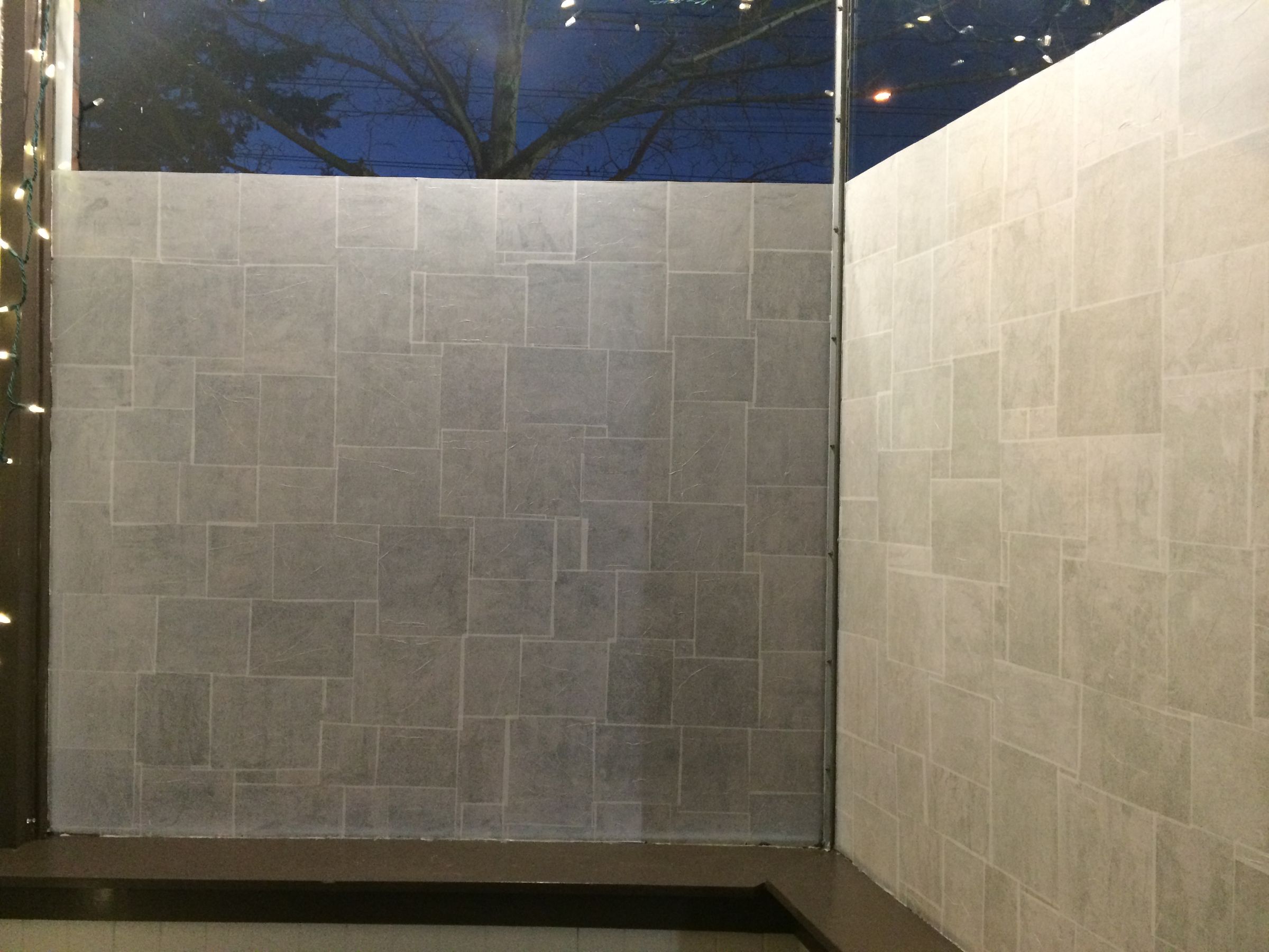 Paper Privacy Windows (window Frost Like a Boss) : 5 Steps (with ...