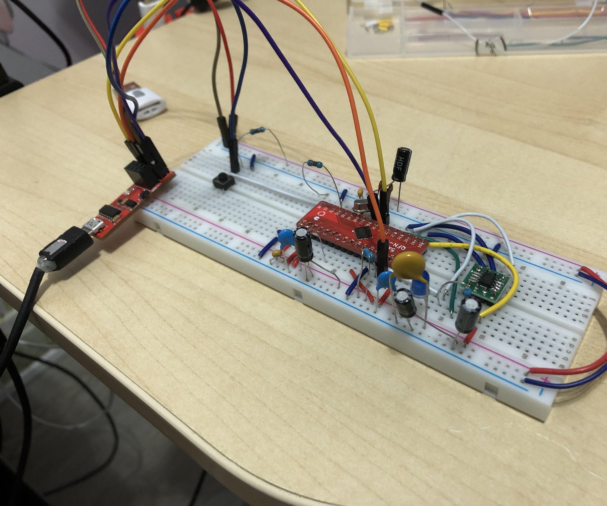 Esp8266ex On A Breadboard 7 Steps Instructables