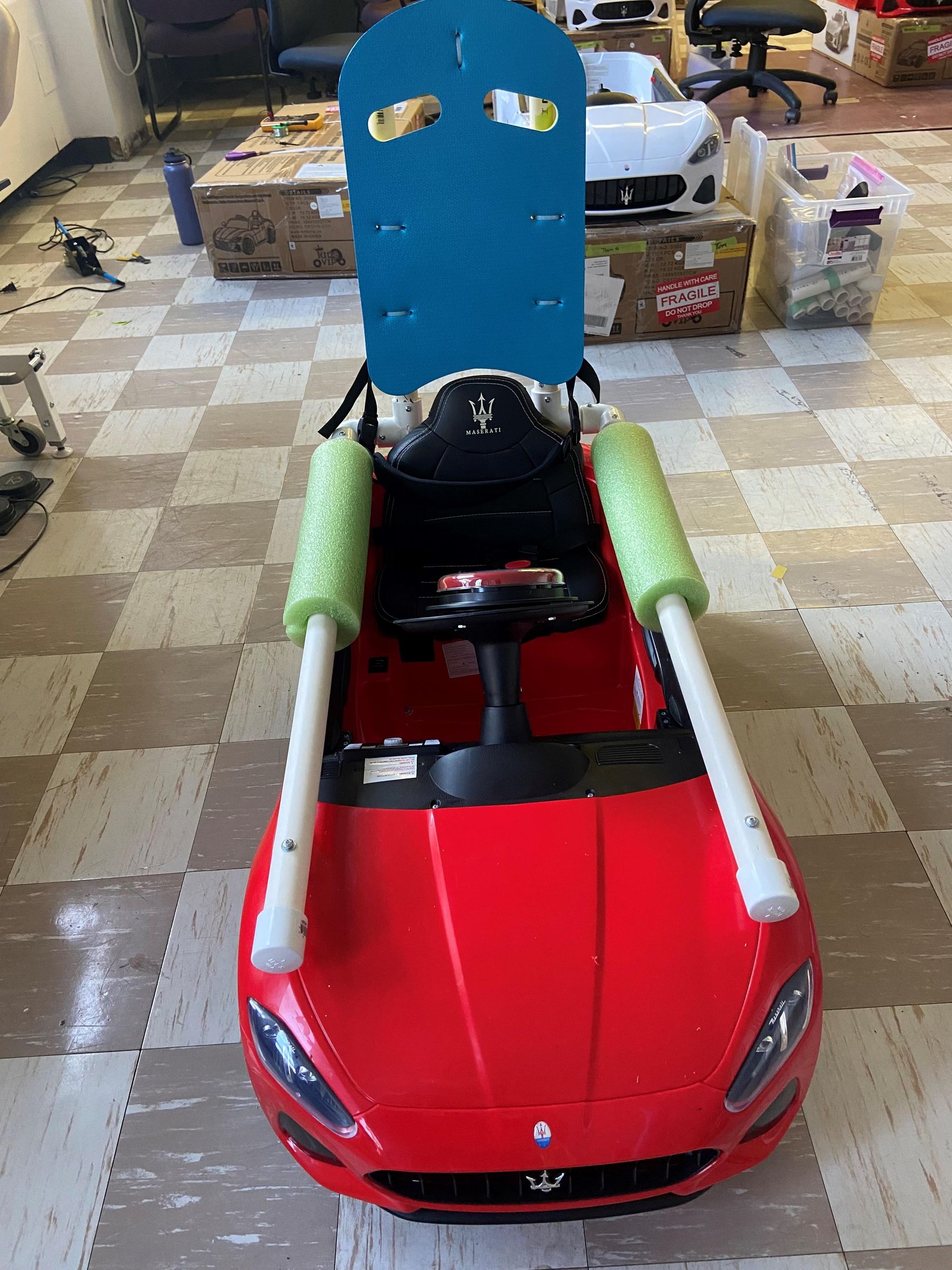 Go Baby Go - Maserati Gran Cabrio Car Modifications (Build Day Manual ...