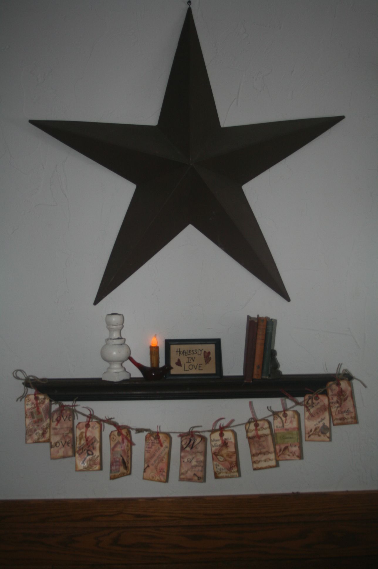 DIY Valentine Tag Garland- Simple, Fast & Fun! : 5 Steps (with Pictures ...