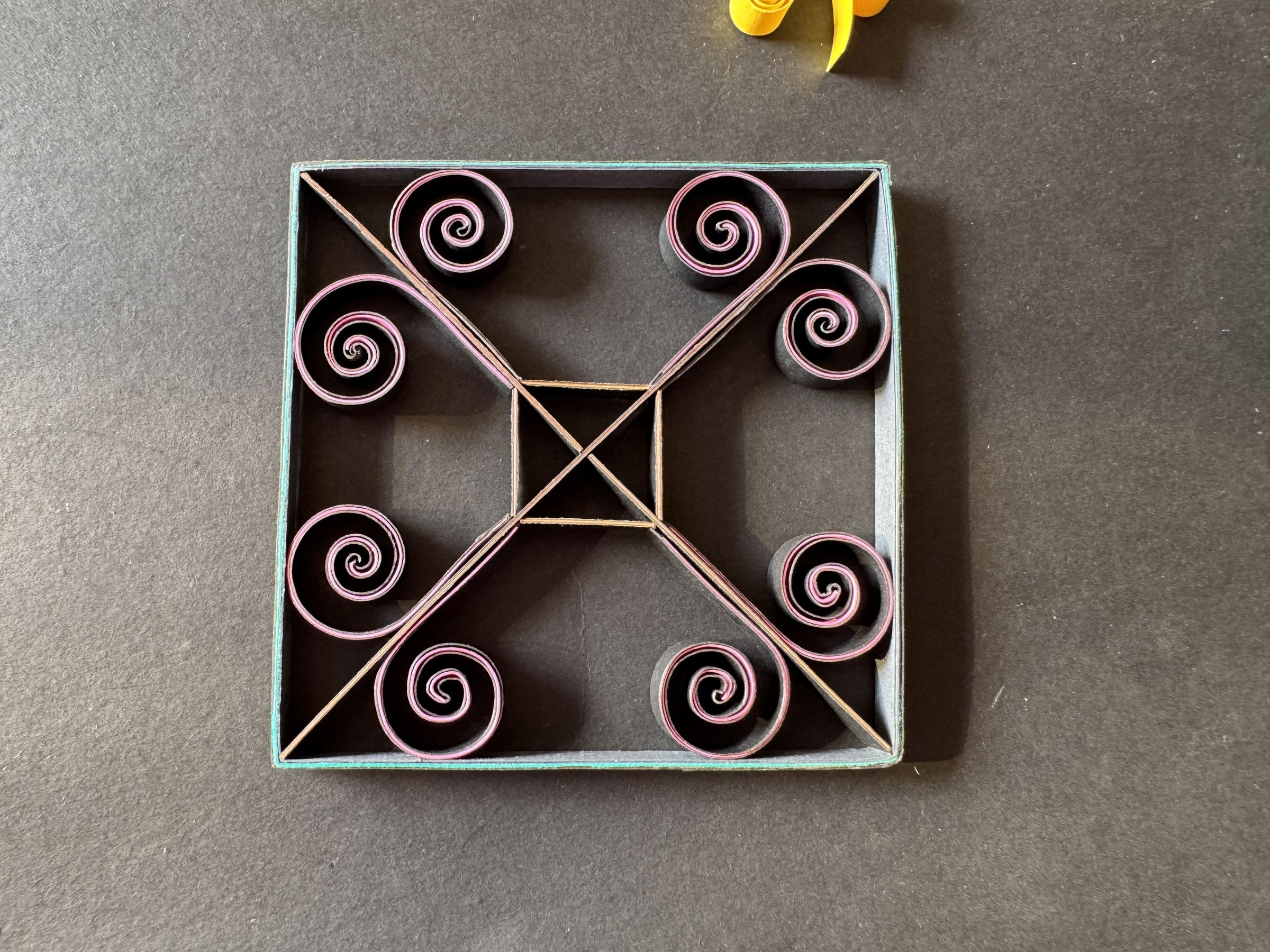 Decorative Handmade Ornamental Tile Using Paper : 12 Steps (with Pictures) - Instructables