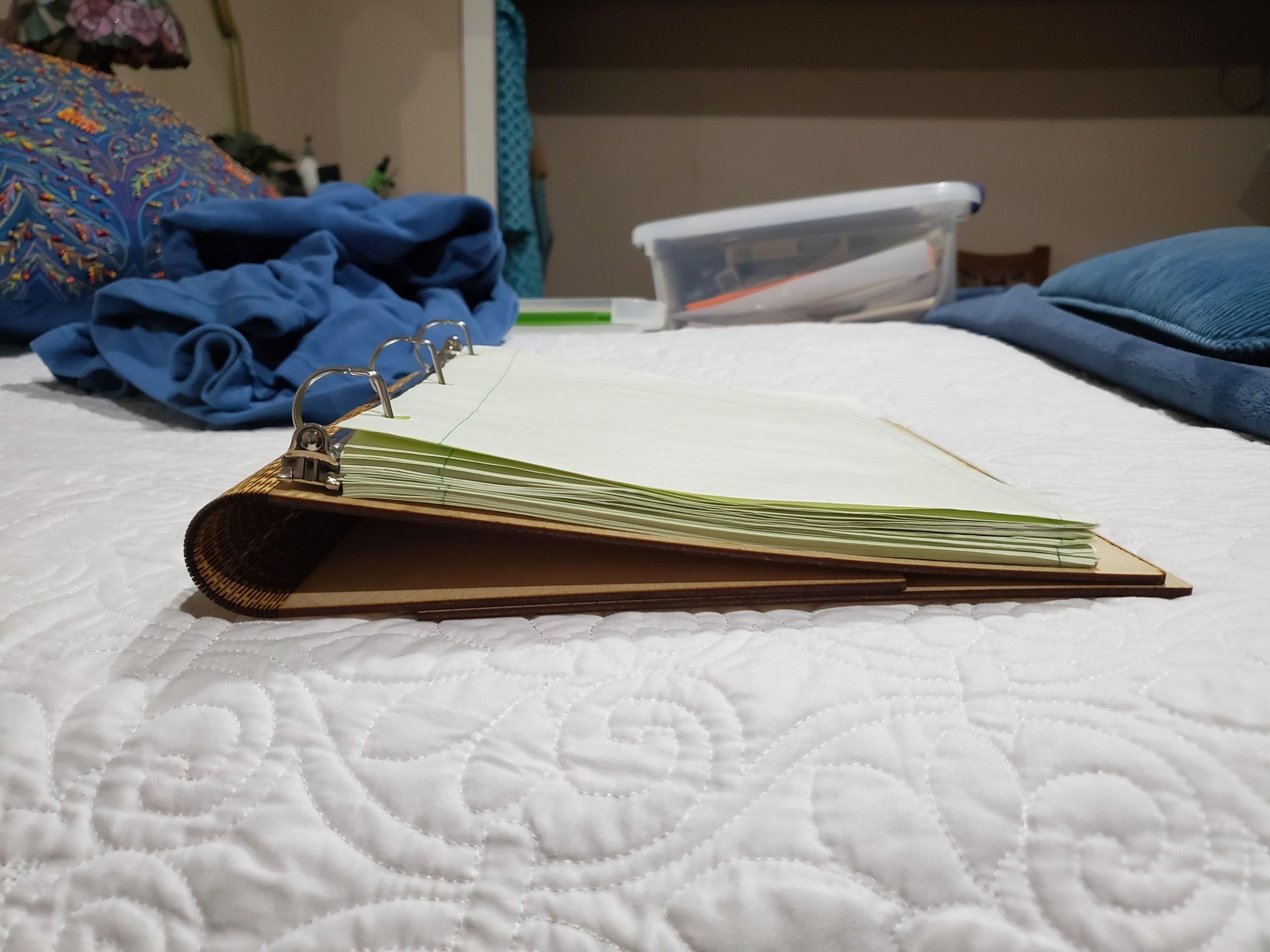 Laser Cut Living Hinge Binder : 7 Steps - Instructables