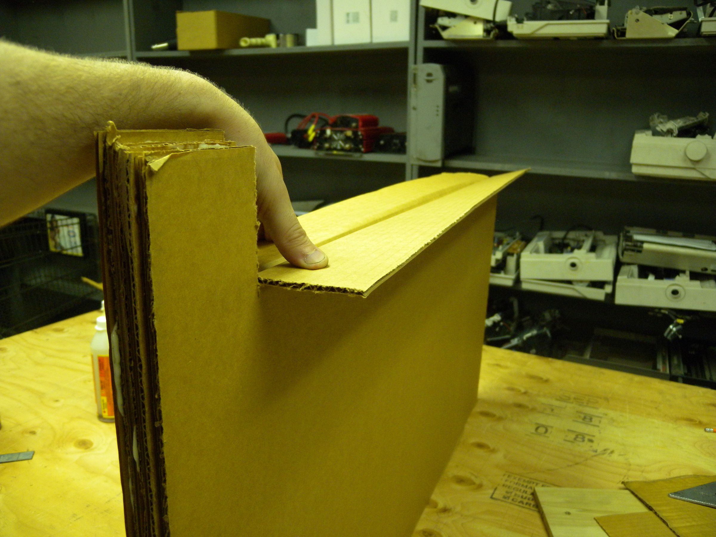 The Card Bar - Functional Cardboard Furniture : 12 Steps (with Pictures ...