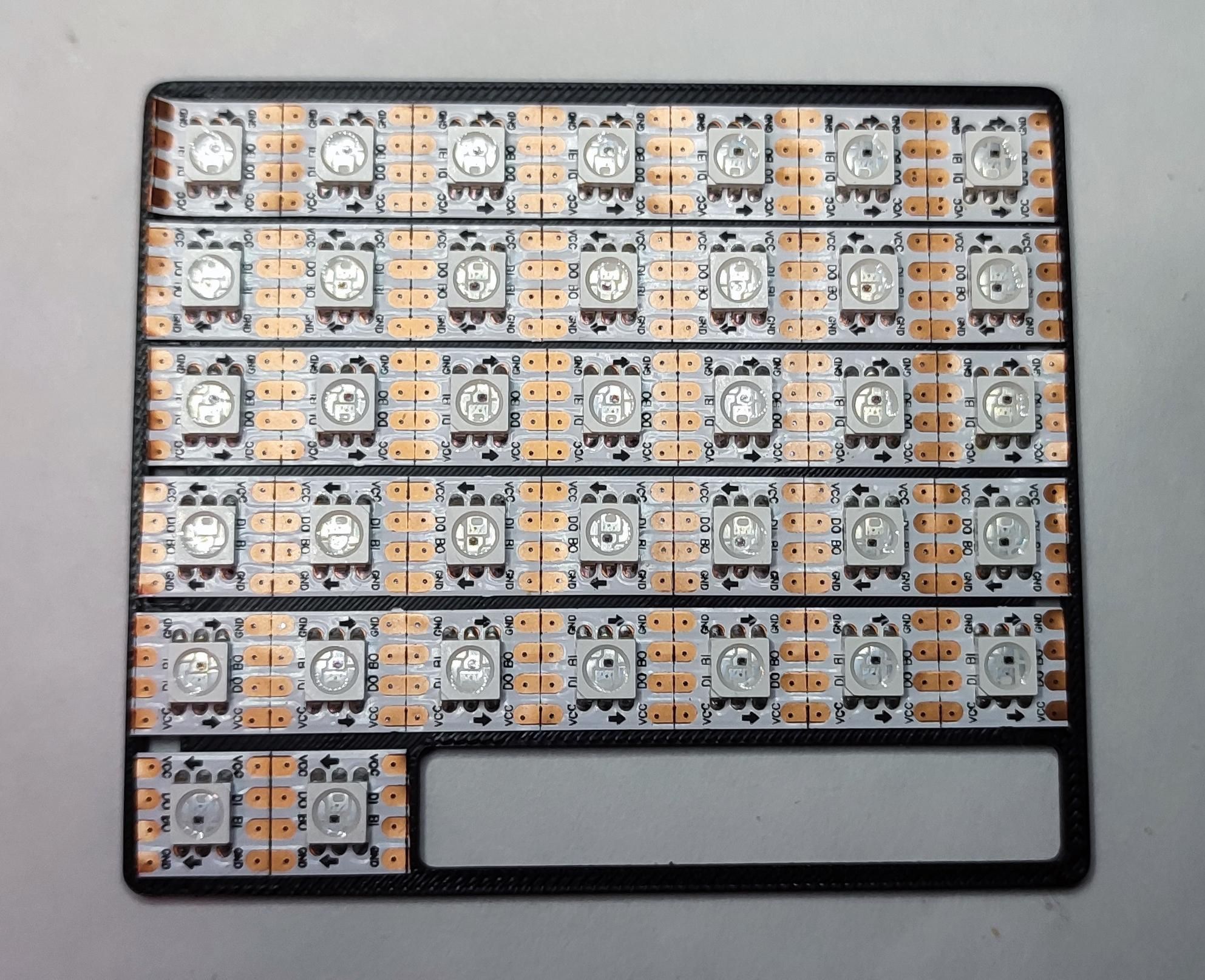 Just Hues: an Ultraminimalist Perpetual Monthly LED Calendar : 6 Steps ...