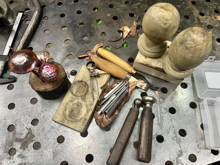 DIY Coppersmithing Tools for Free - Make Your Own Copper Chasing ...