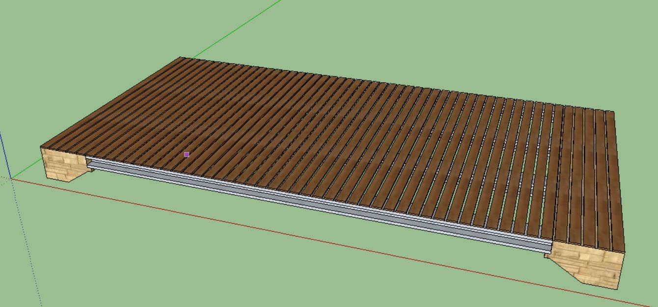 How to Create a Simple Bridge in Google SketchUp : 12 Steps - Instructables