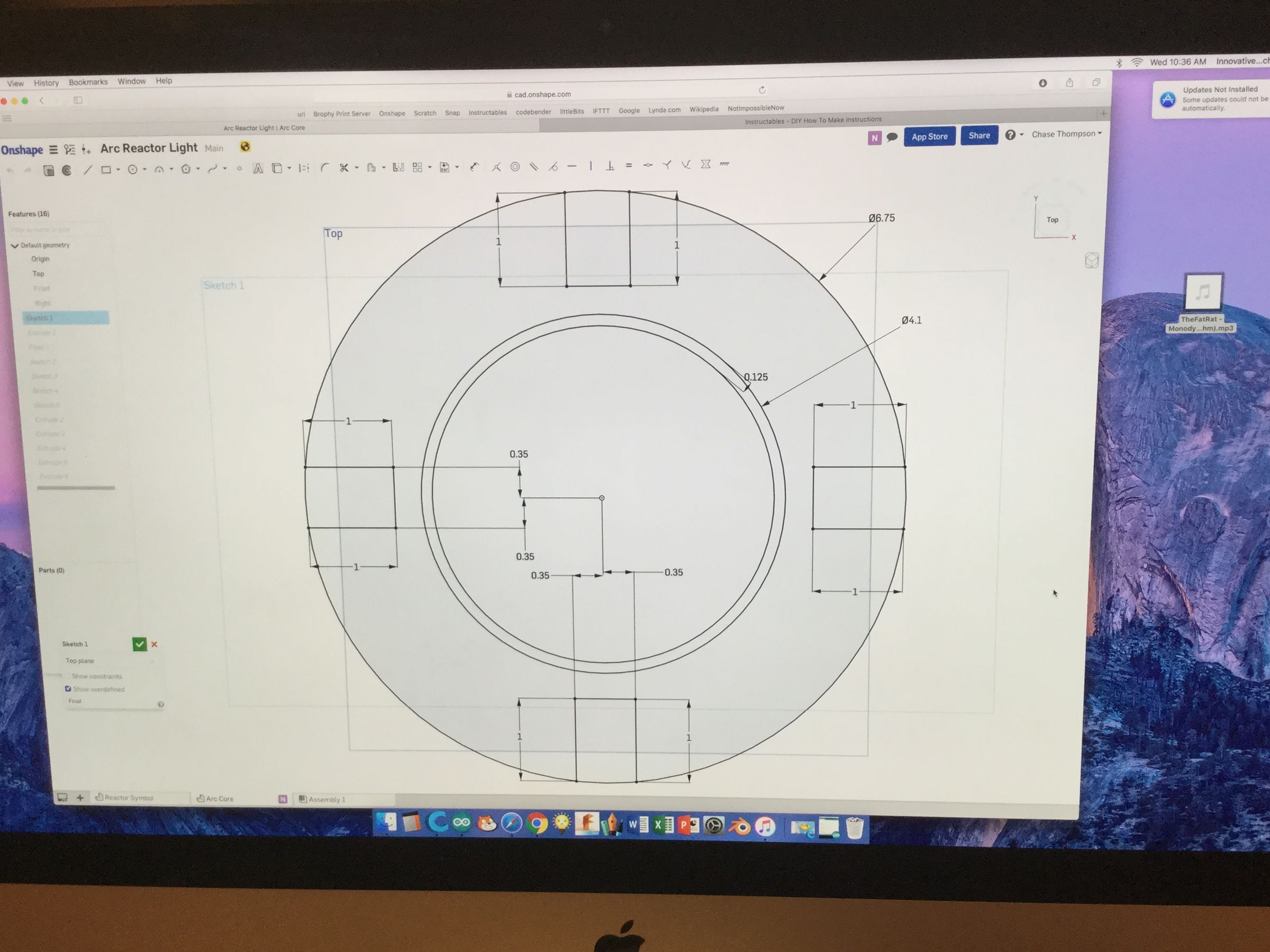 Arc Reactor Light : 6 Steps (with Pictures) - Instructables