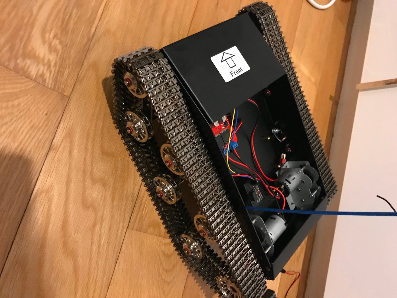 Remote Controlled Arduino Tank 9 Steps Instructables