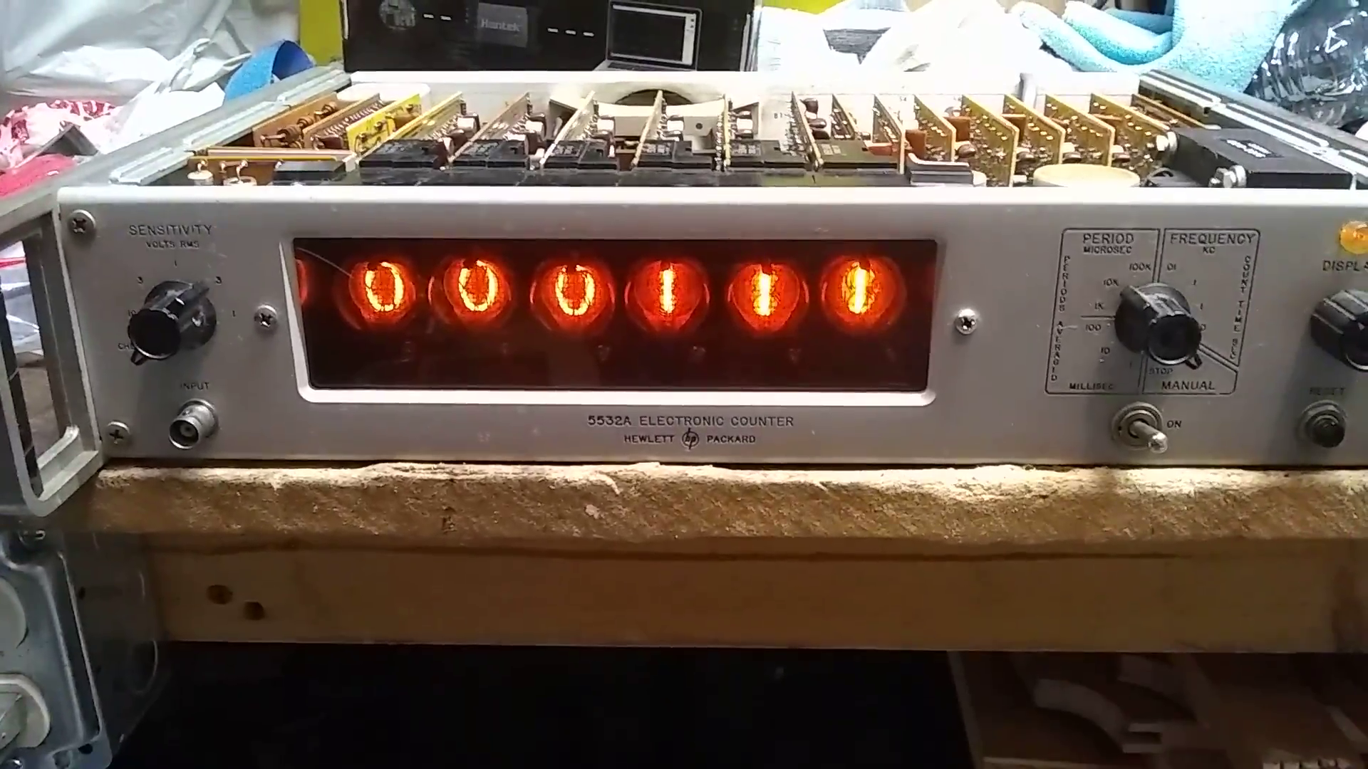 1960s HP Counter Nixie Tube Clock/BG Display : 3 Steps - Instructables