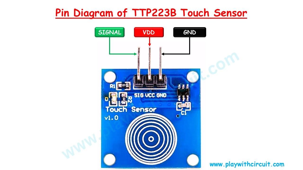 TTP223B Touch Sensor With Arduino : 7 Steps (with Pictures) - Instructables