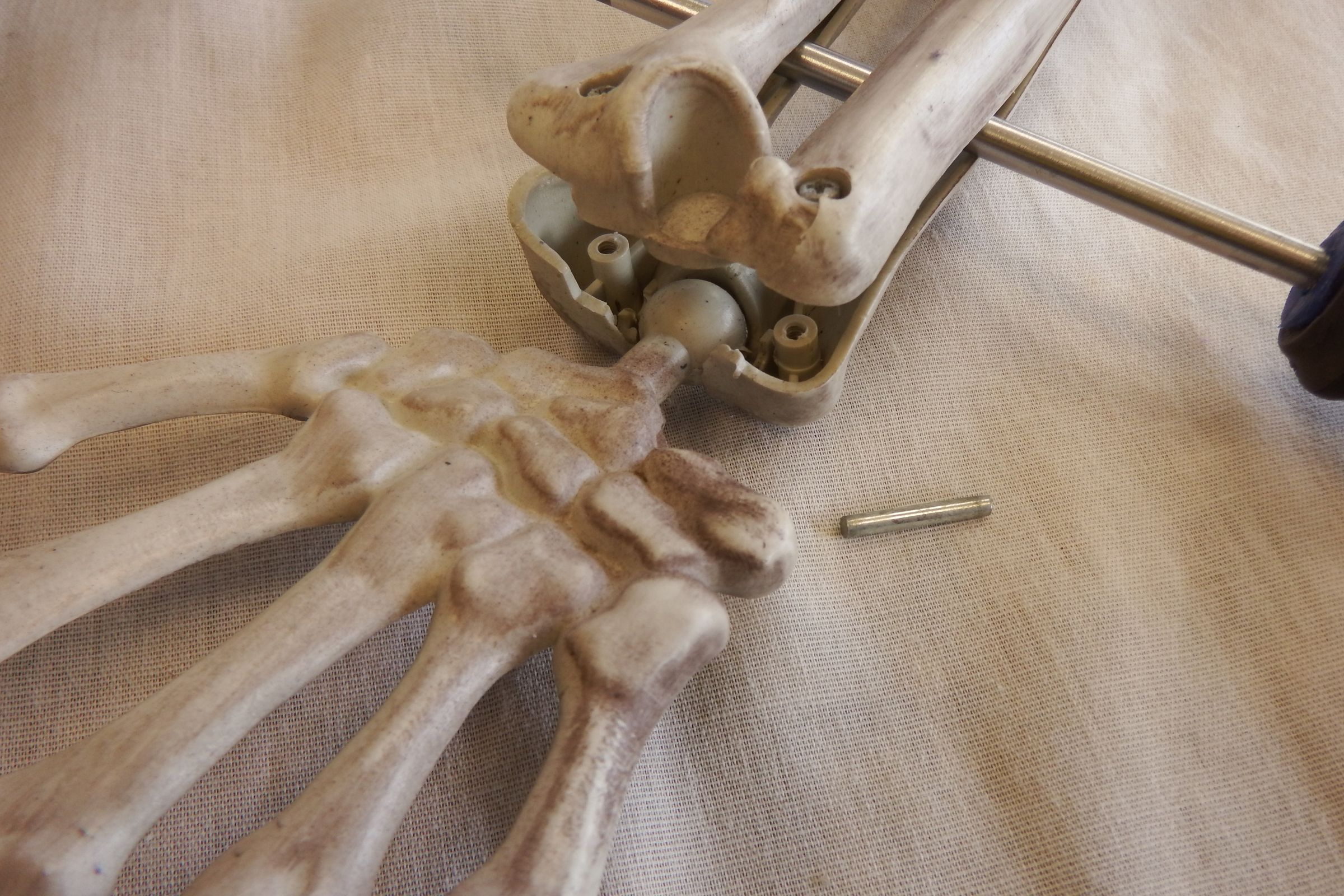 Hack and Repair Plastic Halloween Skeletons : 9 Steps - Instructables