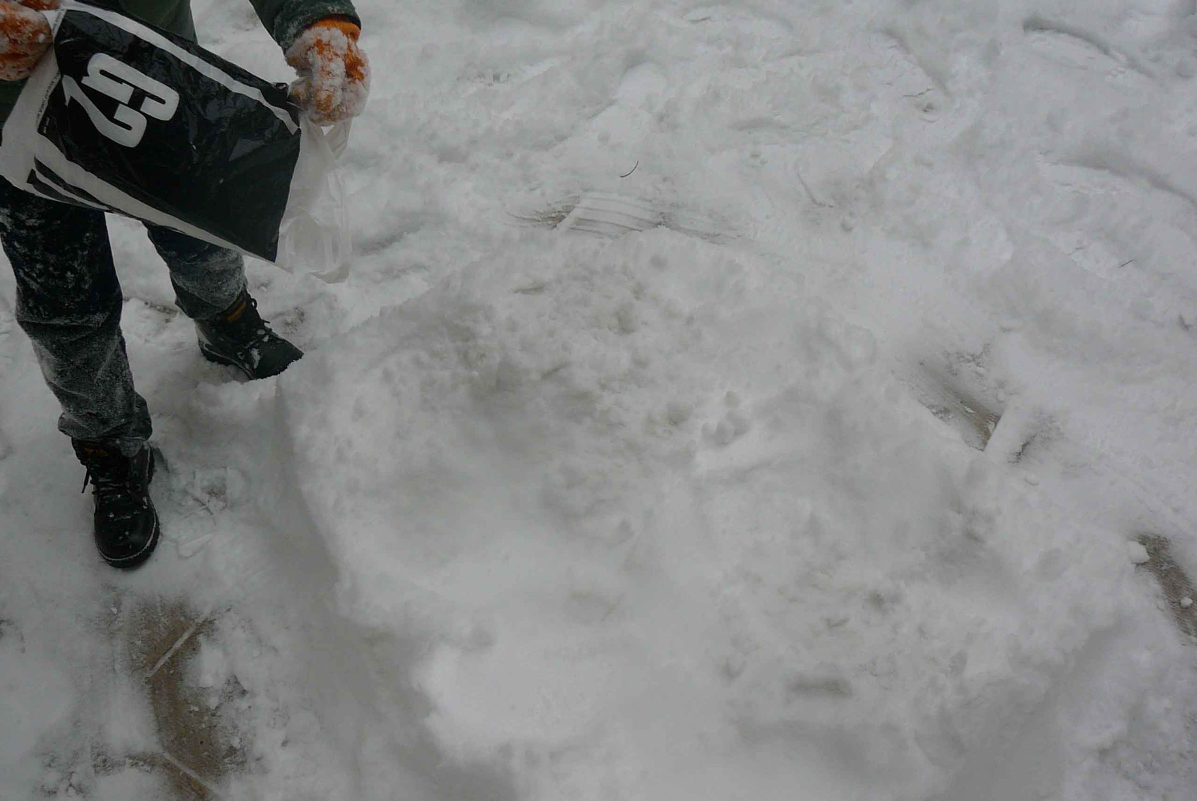 Making the "Pyramids of Giza" Out of Snow : 5 Steps - Instructables