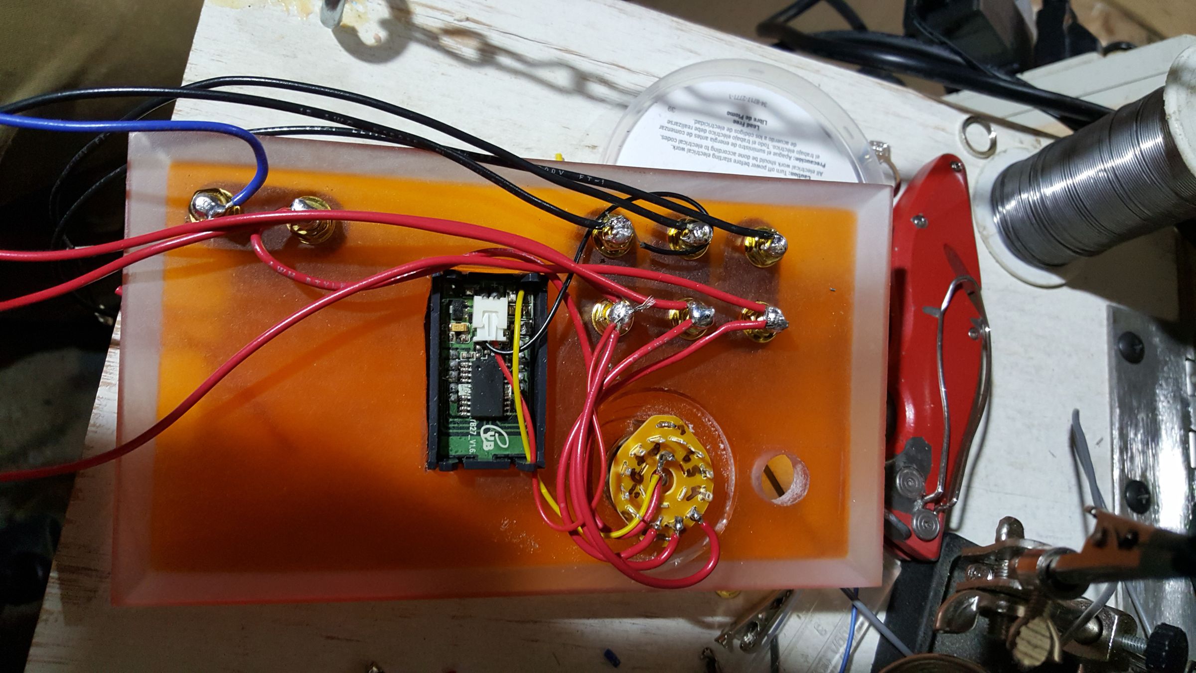 Portable Electronics Station With ATX Power Supply Built In : 7 Steps ...