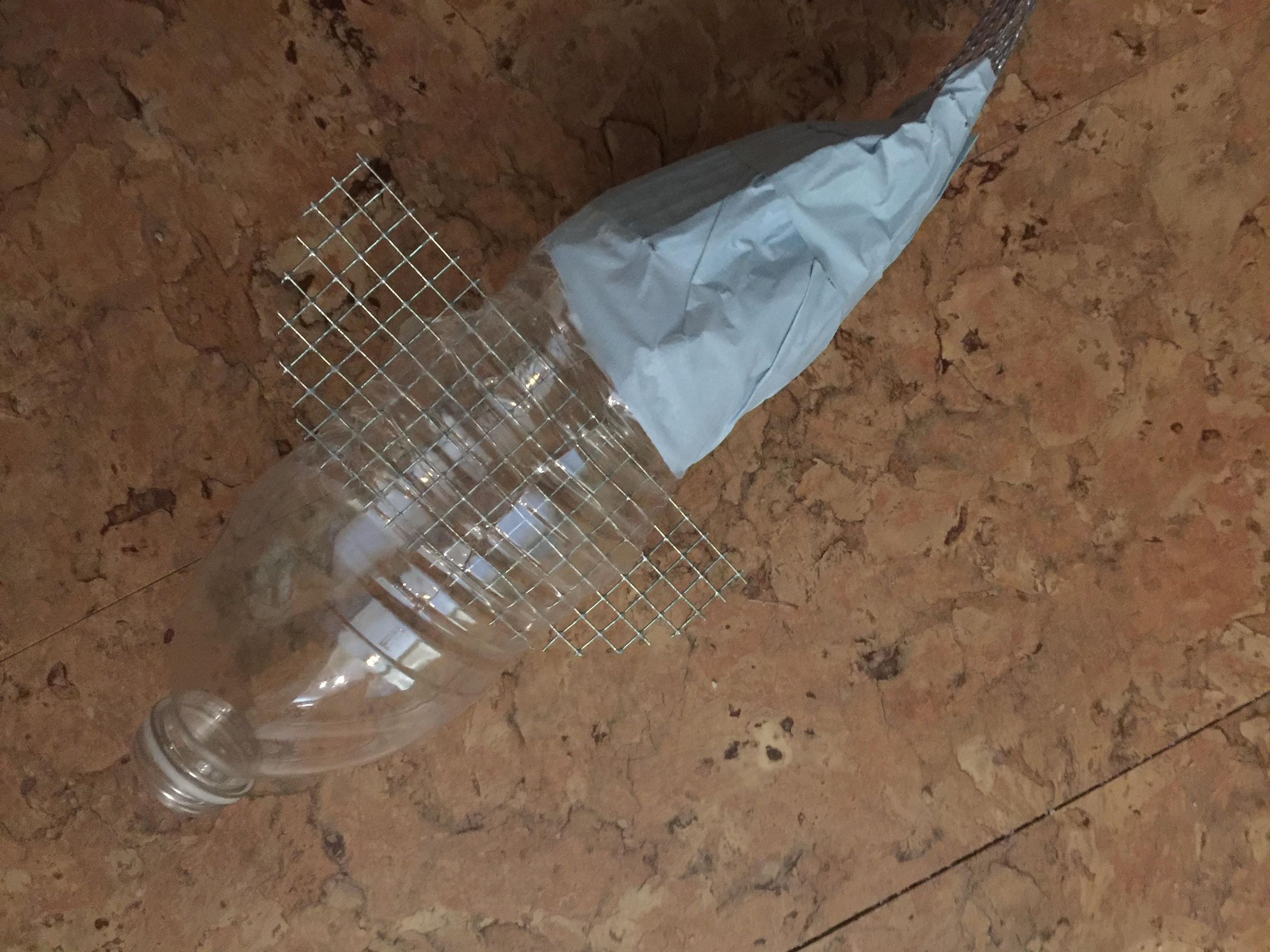 Concrete Garden Fish From Plastic Water Bottles : 4 Steps (with ...