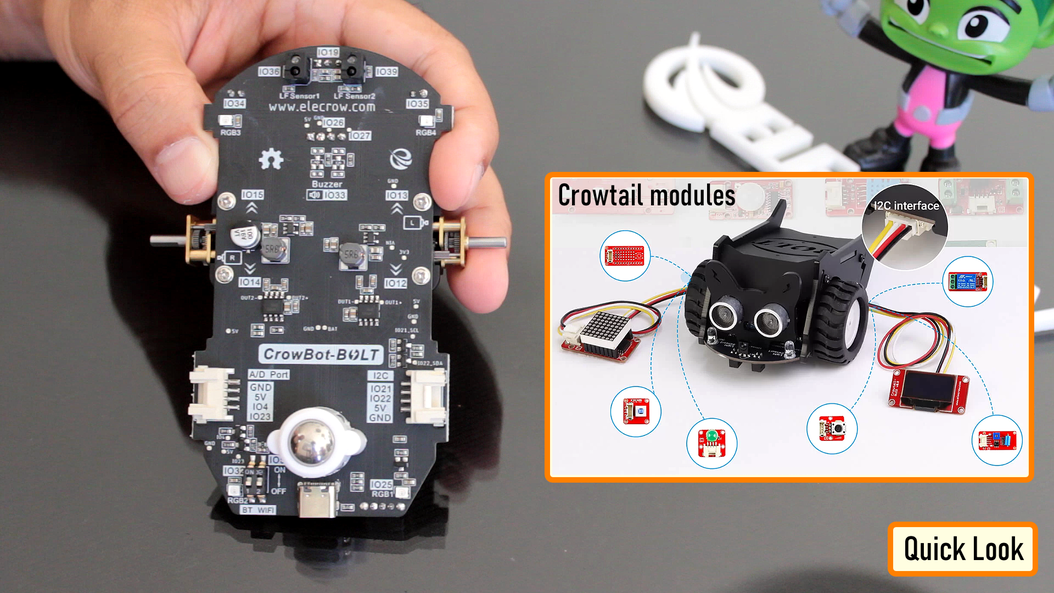 Unboxing and Assembling Crowbot Bolt Smart Robot Car : 10 Steps ...