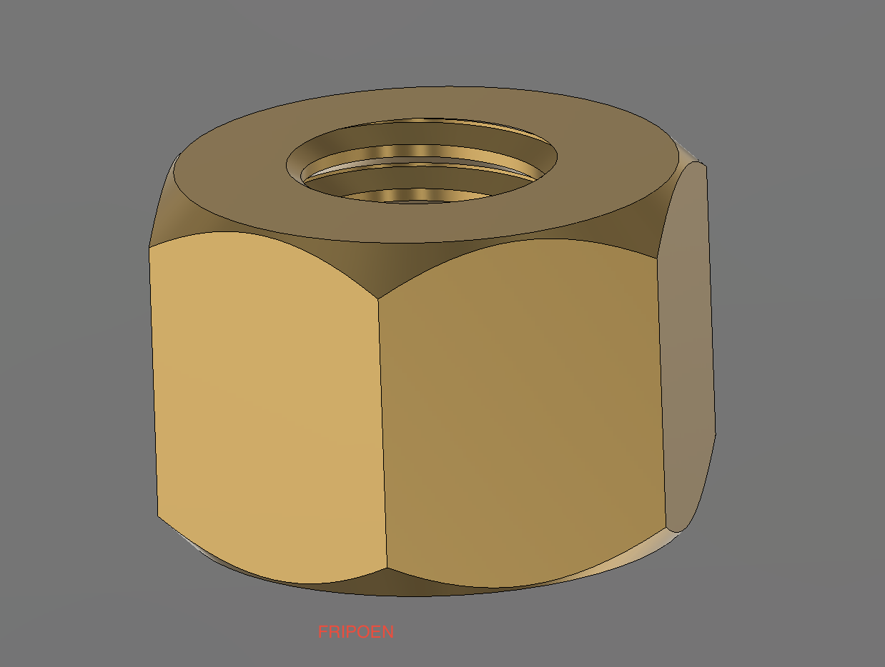 How to Chamfer a Nut in Fusion 360 : 4 Steps (with Pictures ...