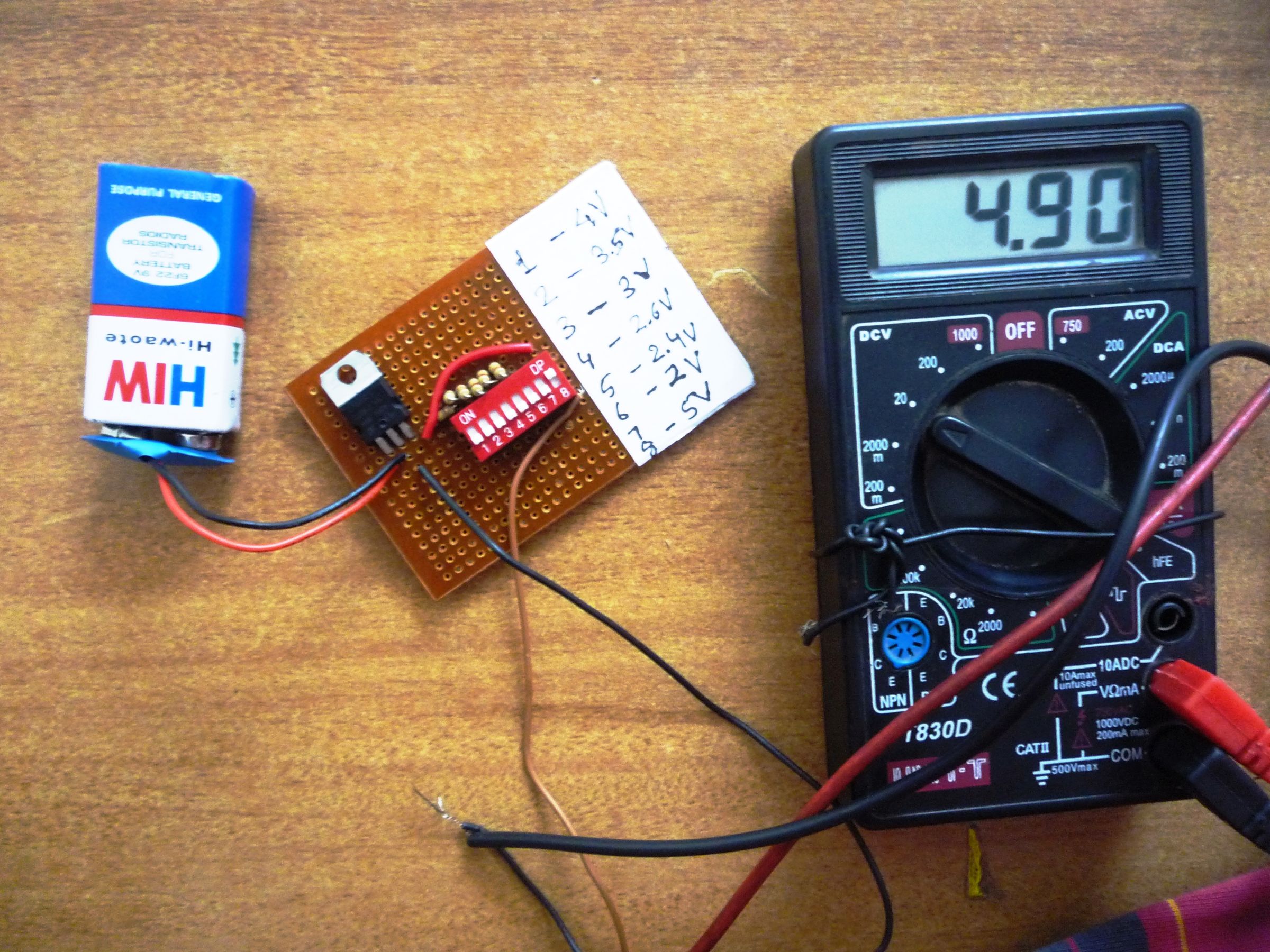 5V Battery Powered Pocket Sized Variable Power Supply : 8 Steps (with ...