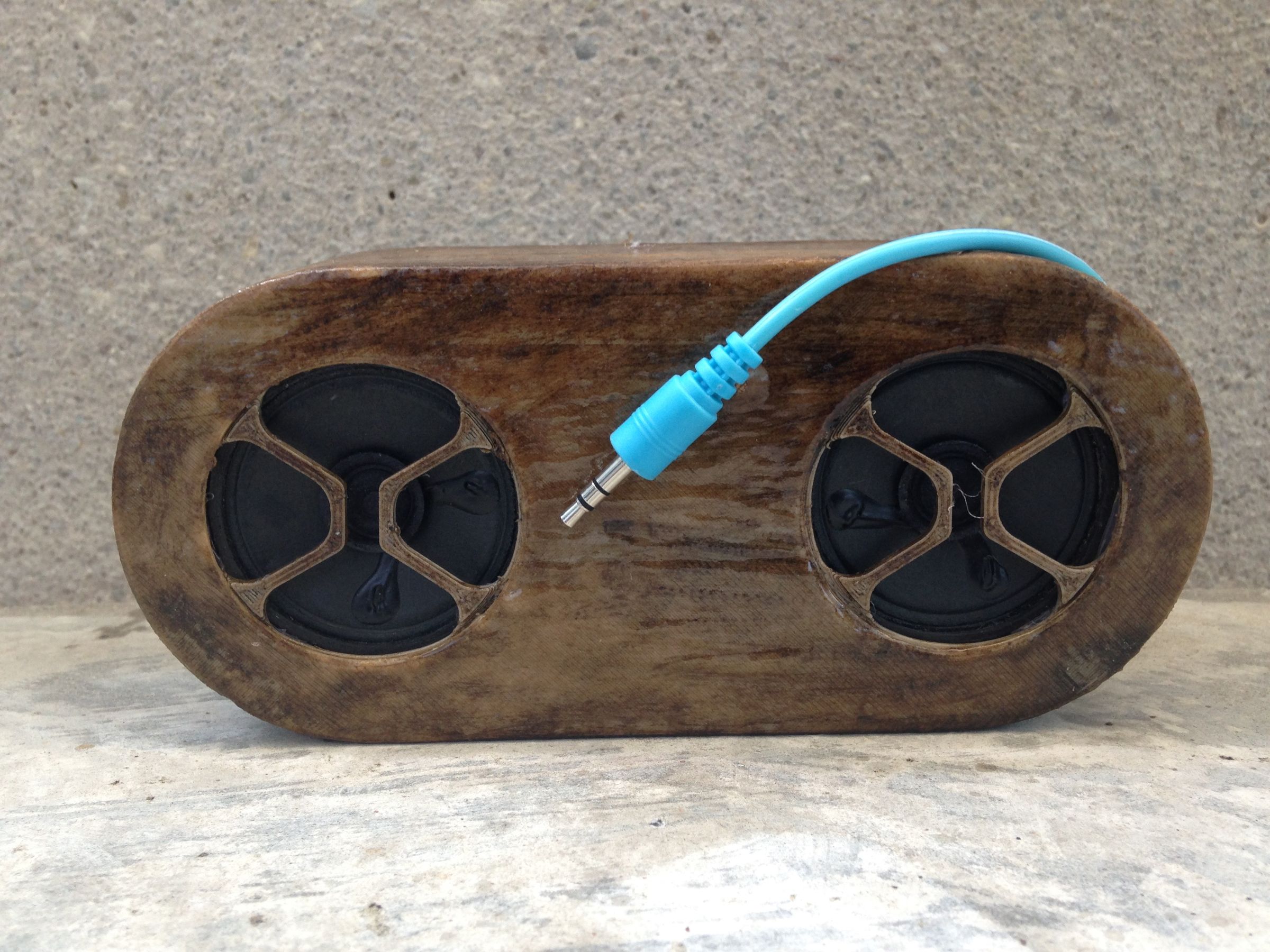 Make 3D Printed Portable Speaker-using Wood Filament : 8 Steps (with ...