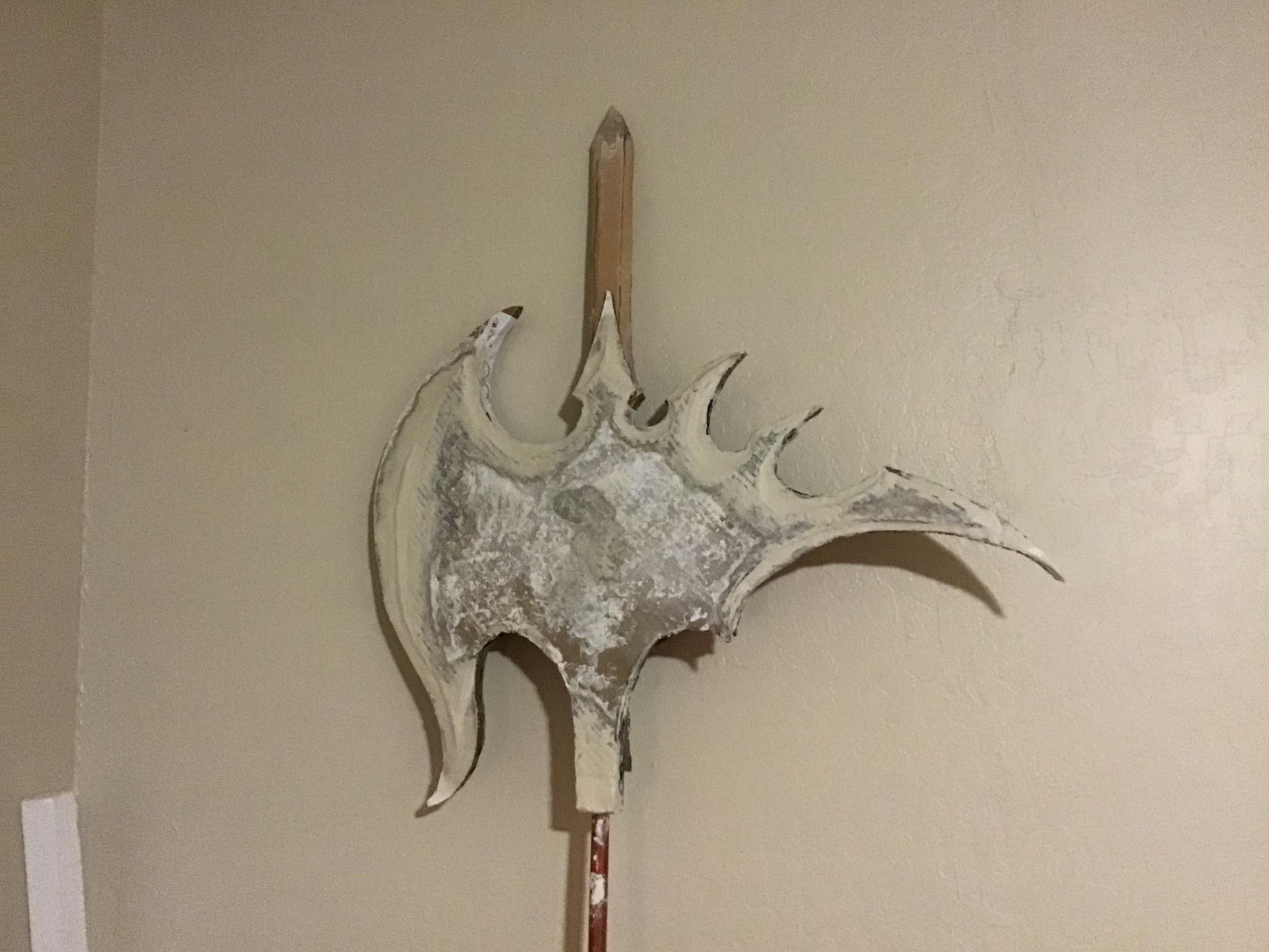 Fantasy Halberd Prop : 12 Steps (with Pictures) - Instructables