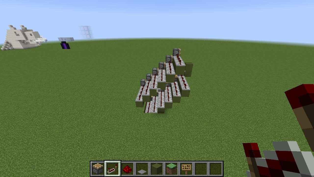 Minecraft: Simple Working Escalator Tutorial : 3 Steps - Instructables