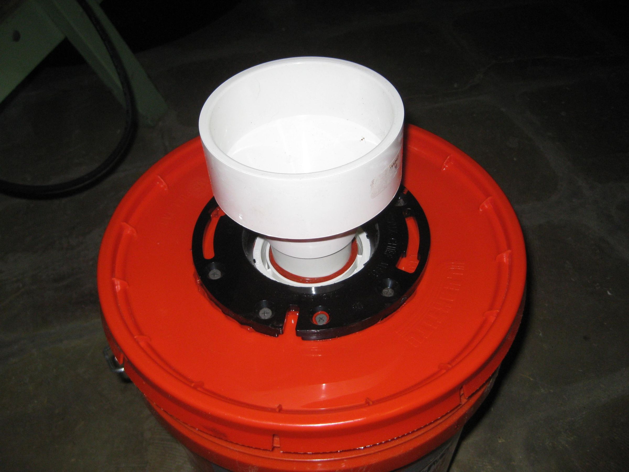Diy Cyclonic Dirt Seperator From Pvc Bits and a Bucket : 5 Steps ...