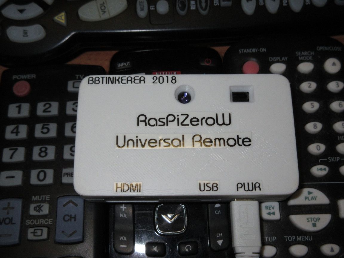 Raspberry Pi Zero Universal Remote : 27 Steps (with Pictures ...