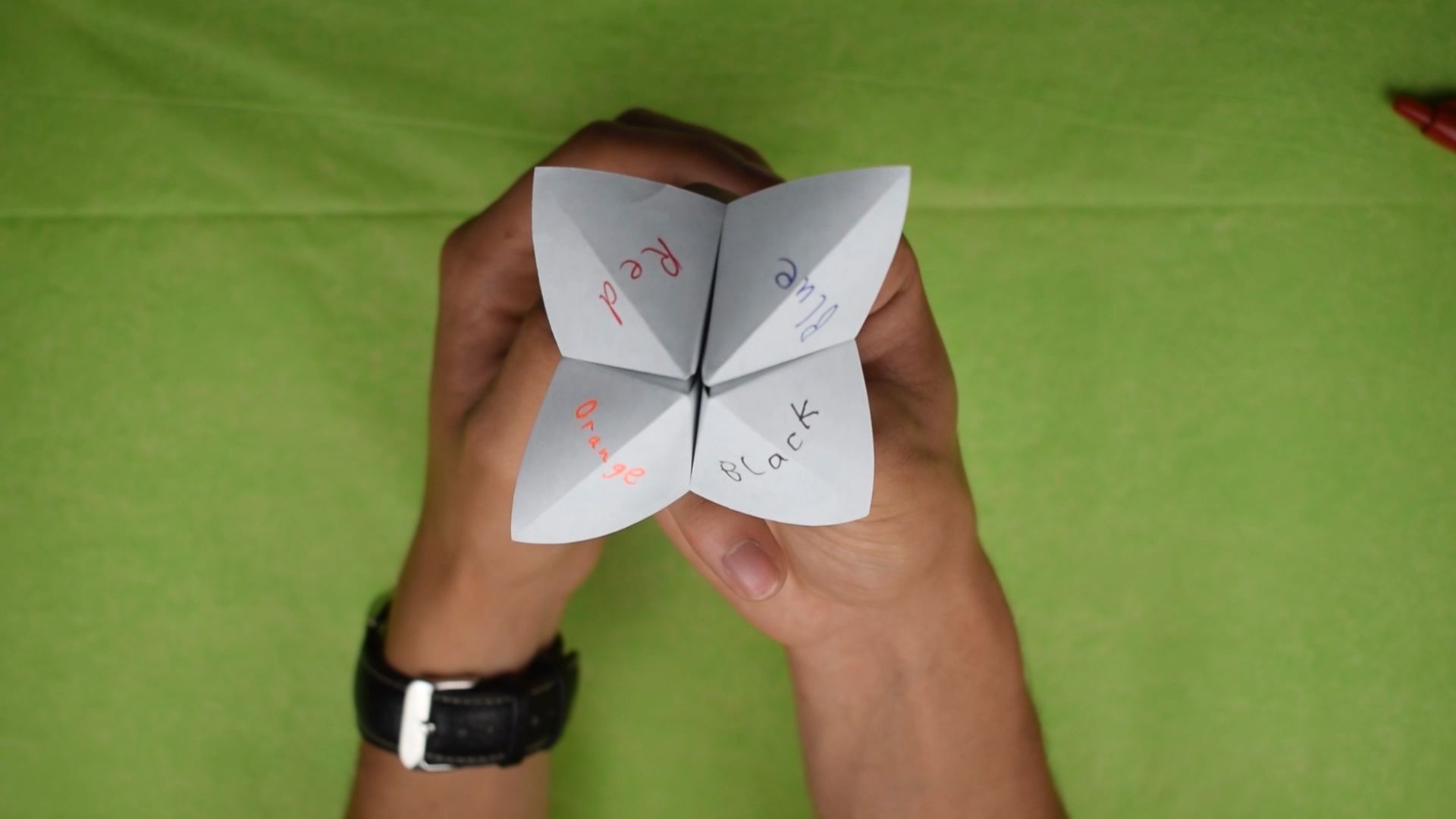 How to Fold an Origami Fortune Teller + How to Use : 7 Steps (with Pictures) - Instructables