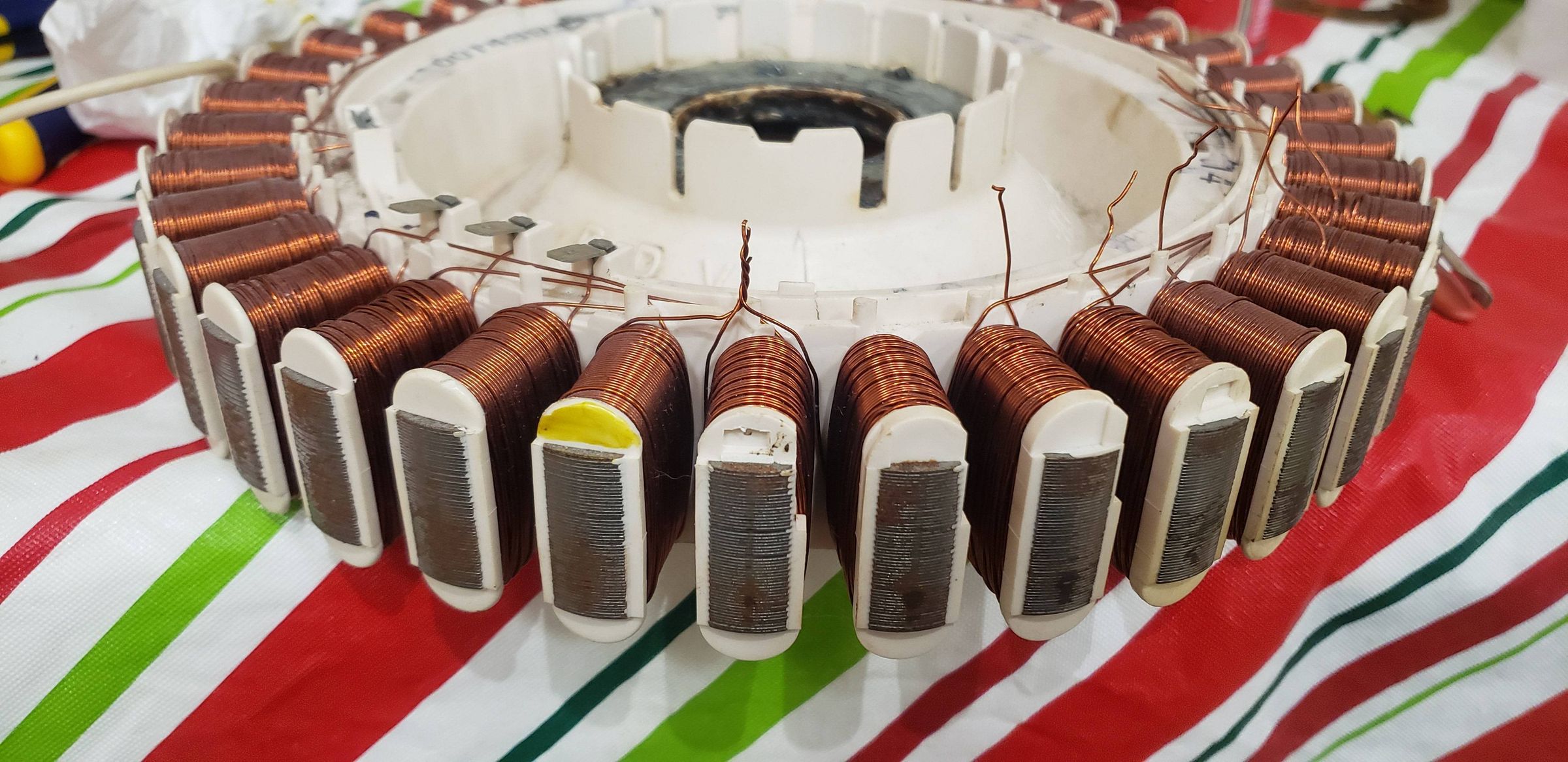 A Vertical Wind Generator From Washing Machine Motor : 15 Steps (with ...