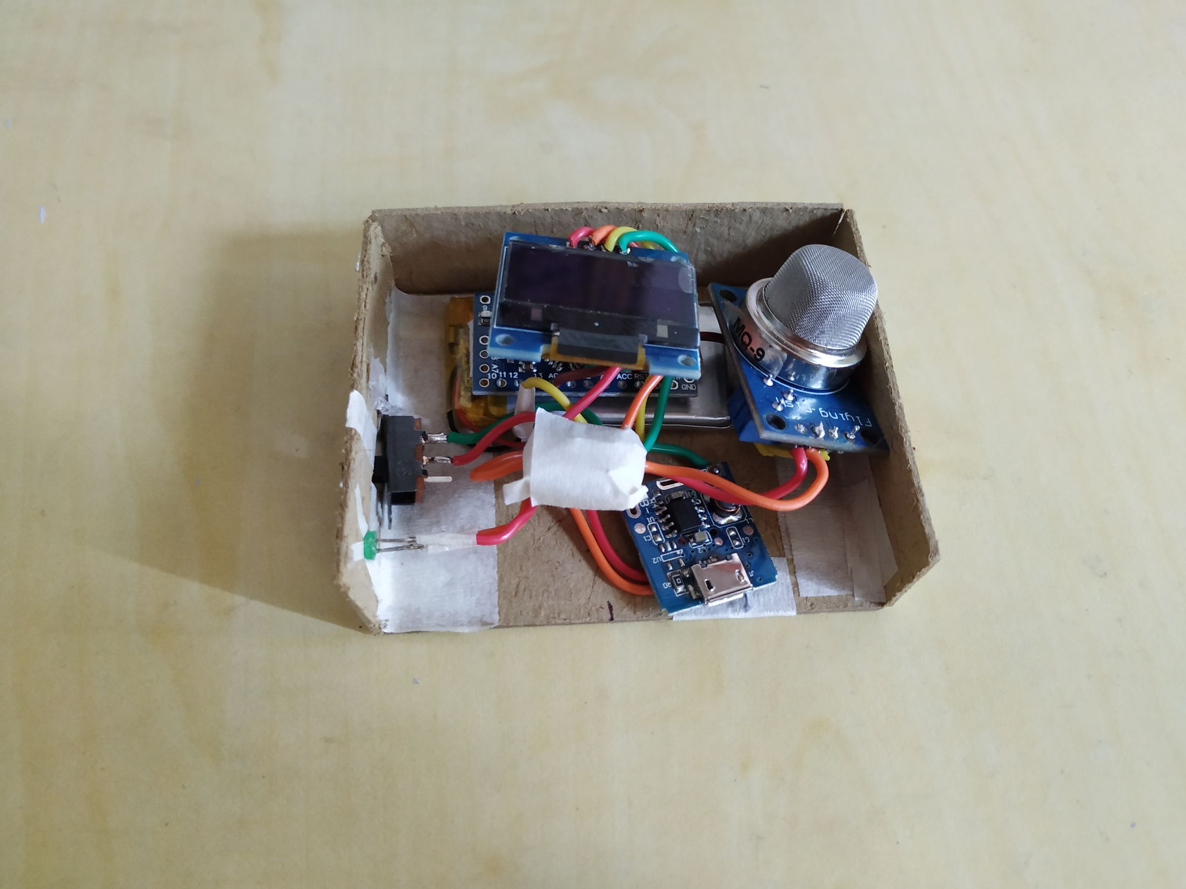 Pocket Size CO (carbon Monoxide) Detector : 5 Steps - Instructables