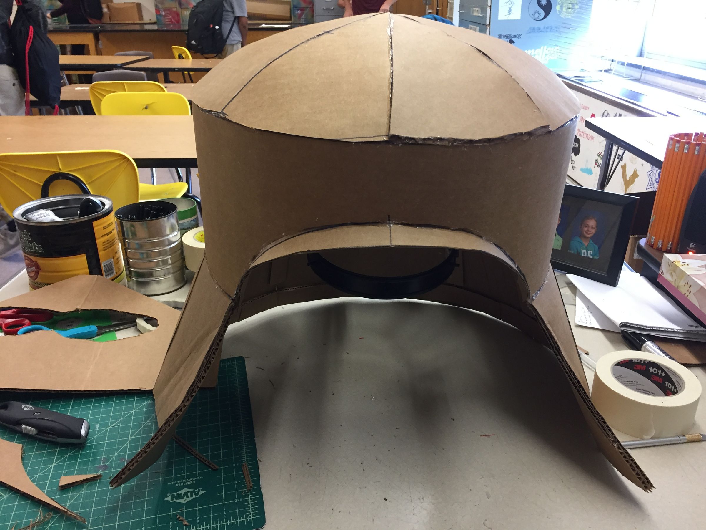 Space Balls Dark Helmet Costume : 7 Steps (with Pictures) - Instructables