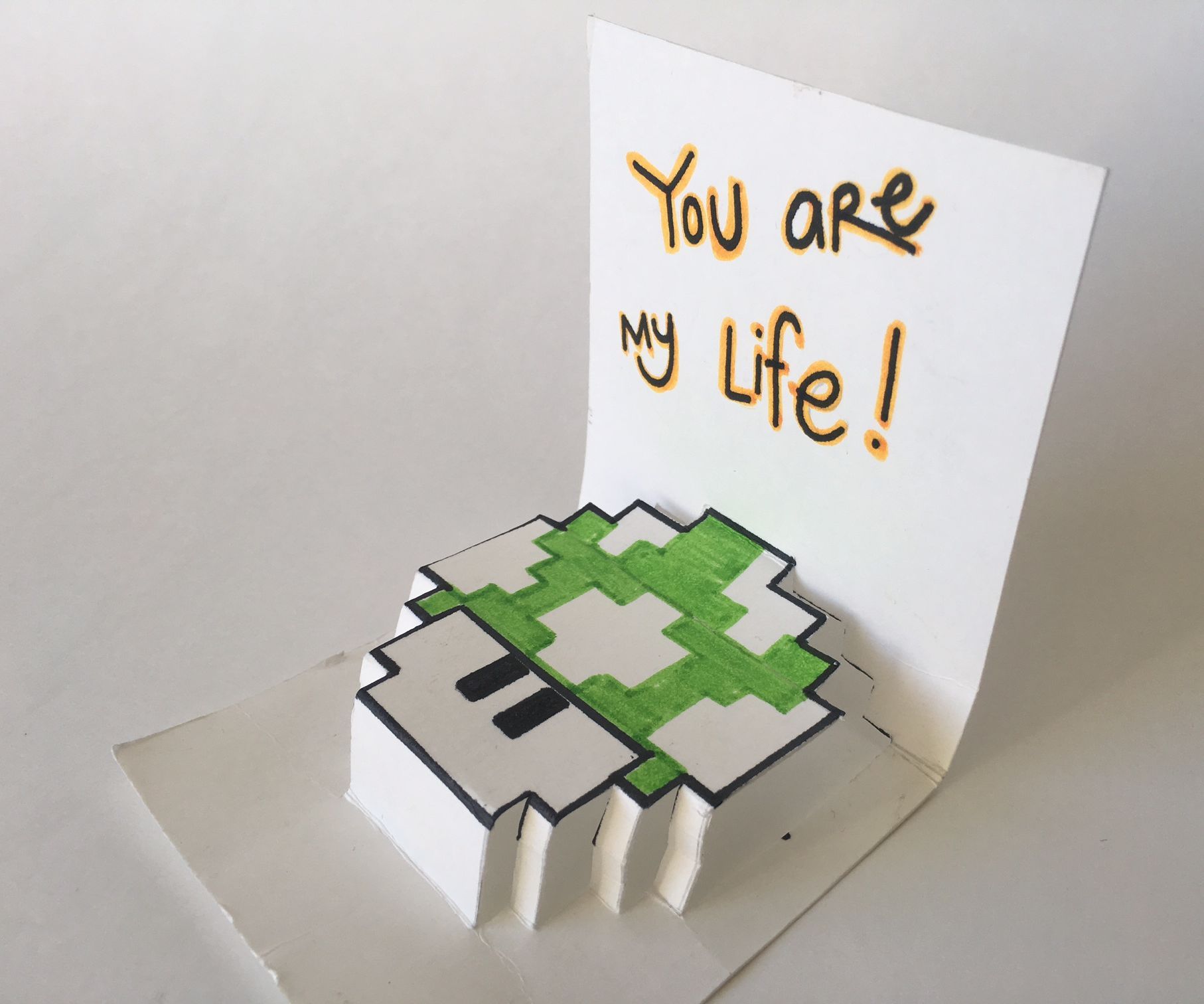 How to Make Any Pixel Drawing Into a Pop Up Card : 5 Steps (with ...