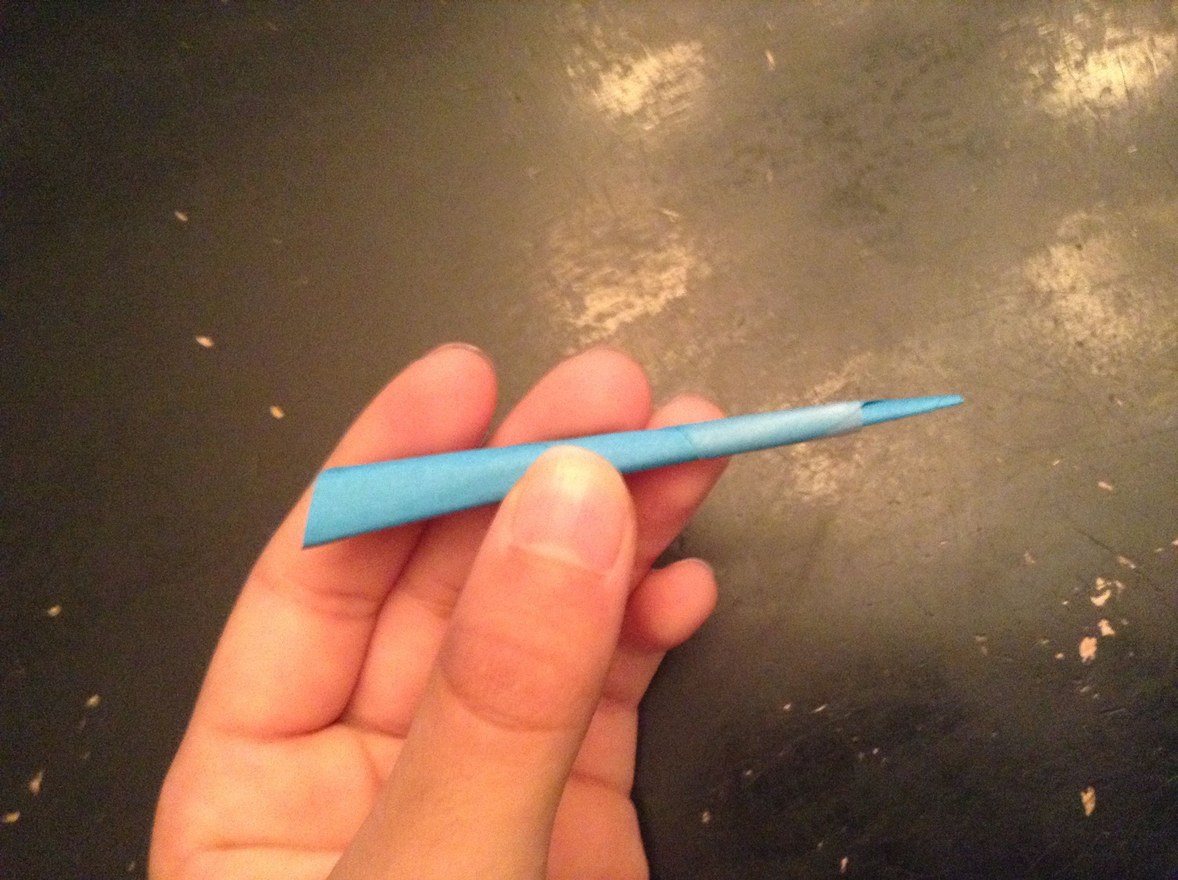 Easy Sticky Note Blow Dart : 4 Steps - Instructables