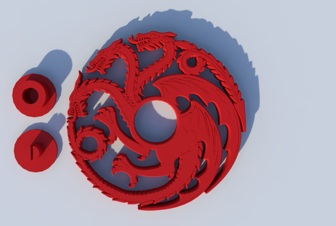 GoT Targaryen Dragon Spinner - Instructables