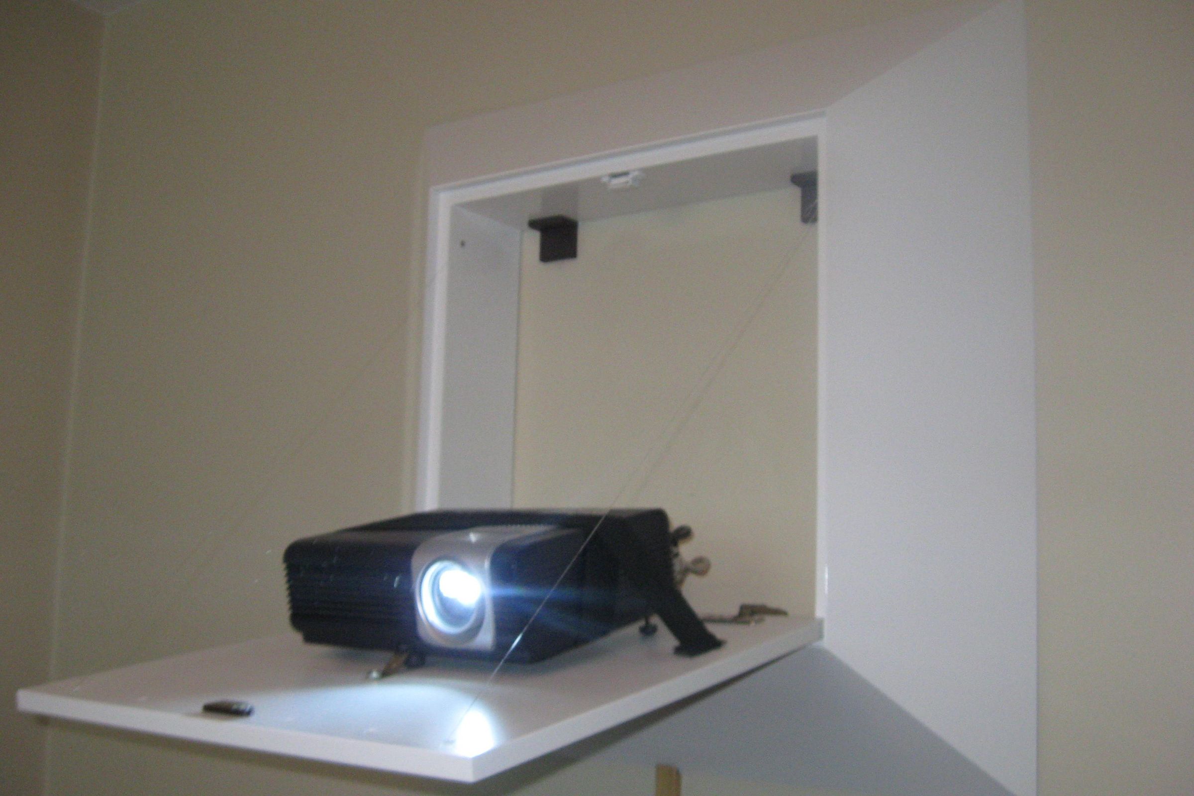 Hide Your Projector With an Interesting Decoration Idea... : 4 Steps ...