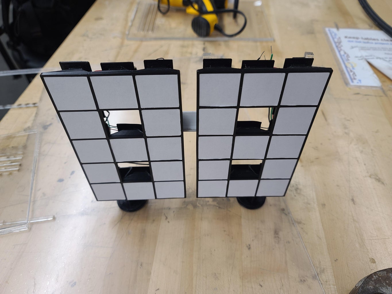Timeslice A Dual 13 Segment Display Clock 10 Steps With Pictures