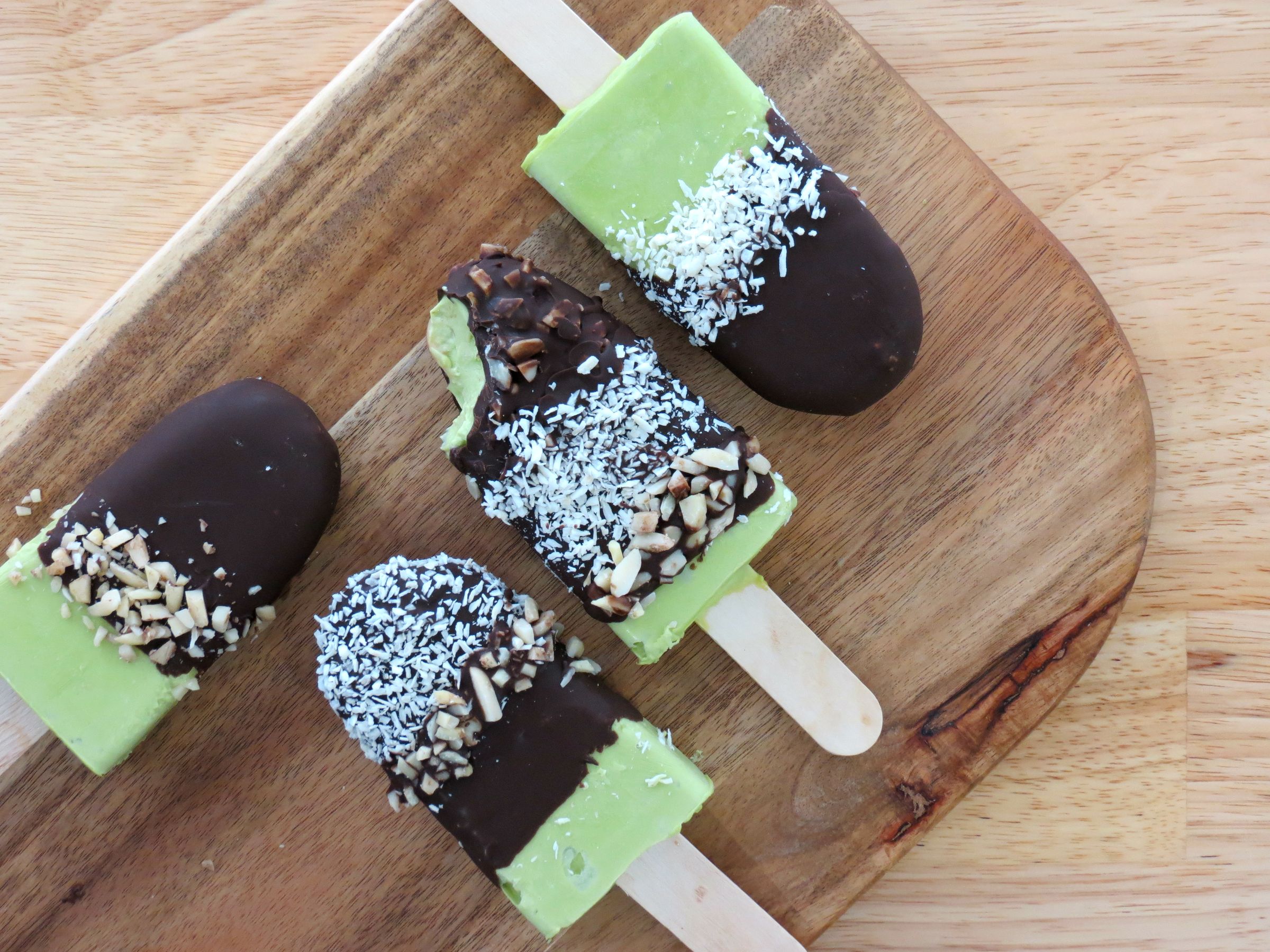 Avocado Frozen Yogurt Bars (Keto-friendly) : 4 Steps (with Pictures ...