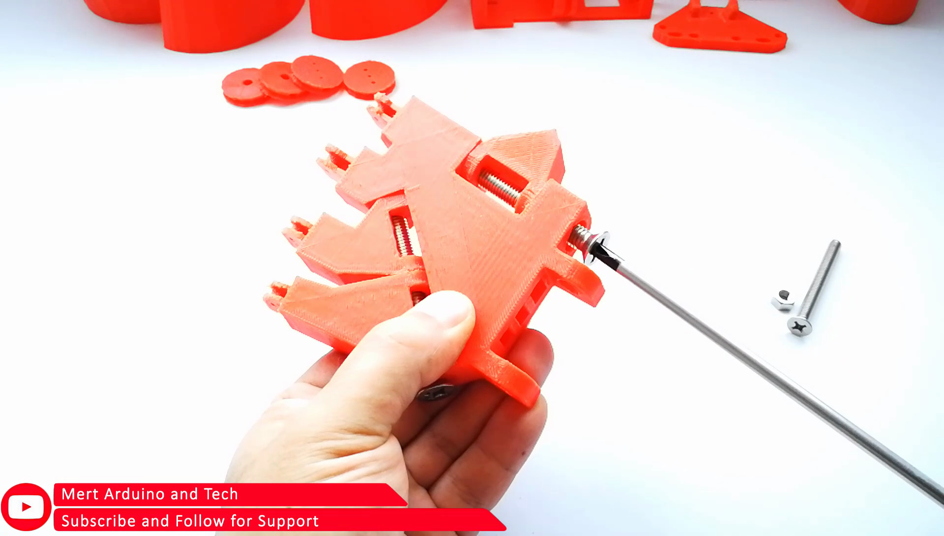 Robotic Hand With Wireless Glove Controlled | NRF24L01+ | Arduino : 7 ...