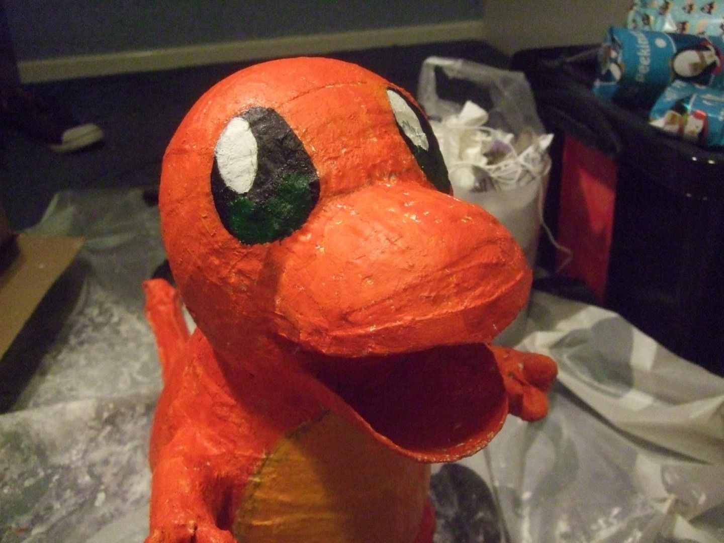 Charmander Pinata : 11 Steps (with Pictures) - Instructables
