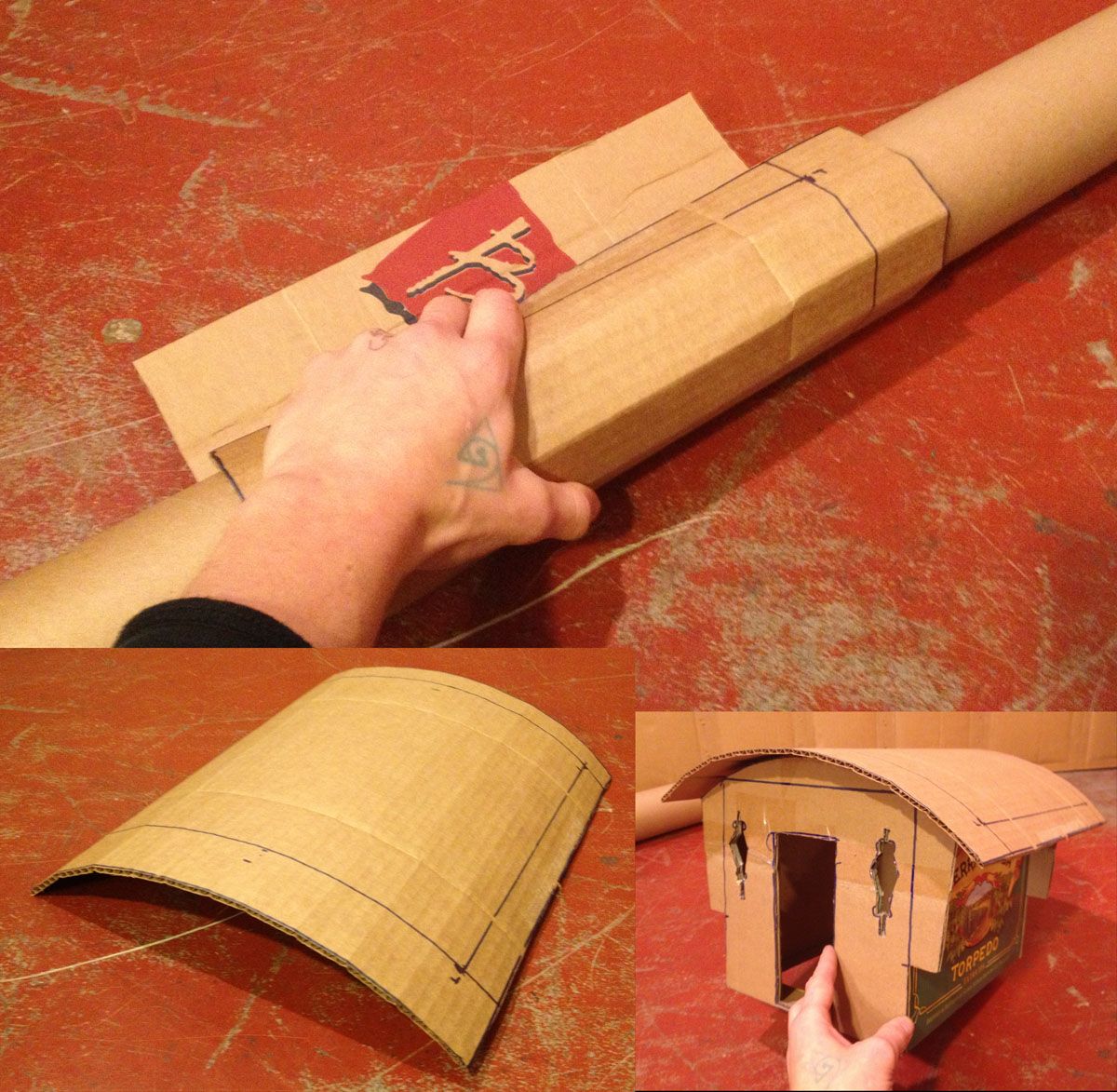 Wearable Cardboard Caravan : 15 Steps (with Pictures) - Instructables