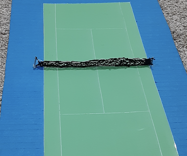 1/48 Miniature Dollhouse Size Tennis Court - Instructables