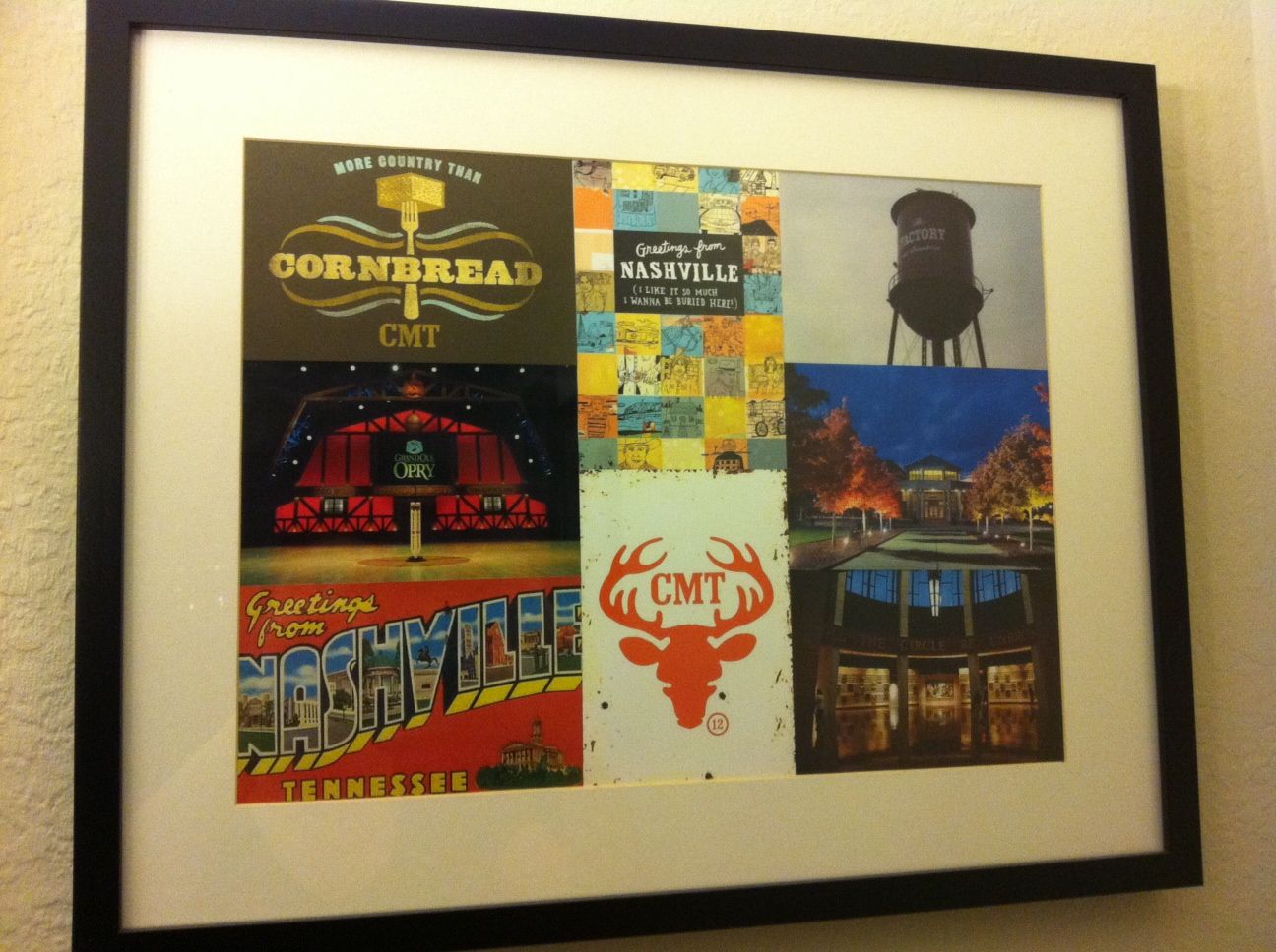 Framed Postcard and Picture Collage - Instructables