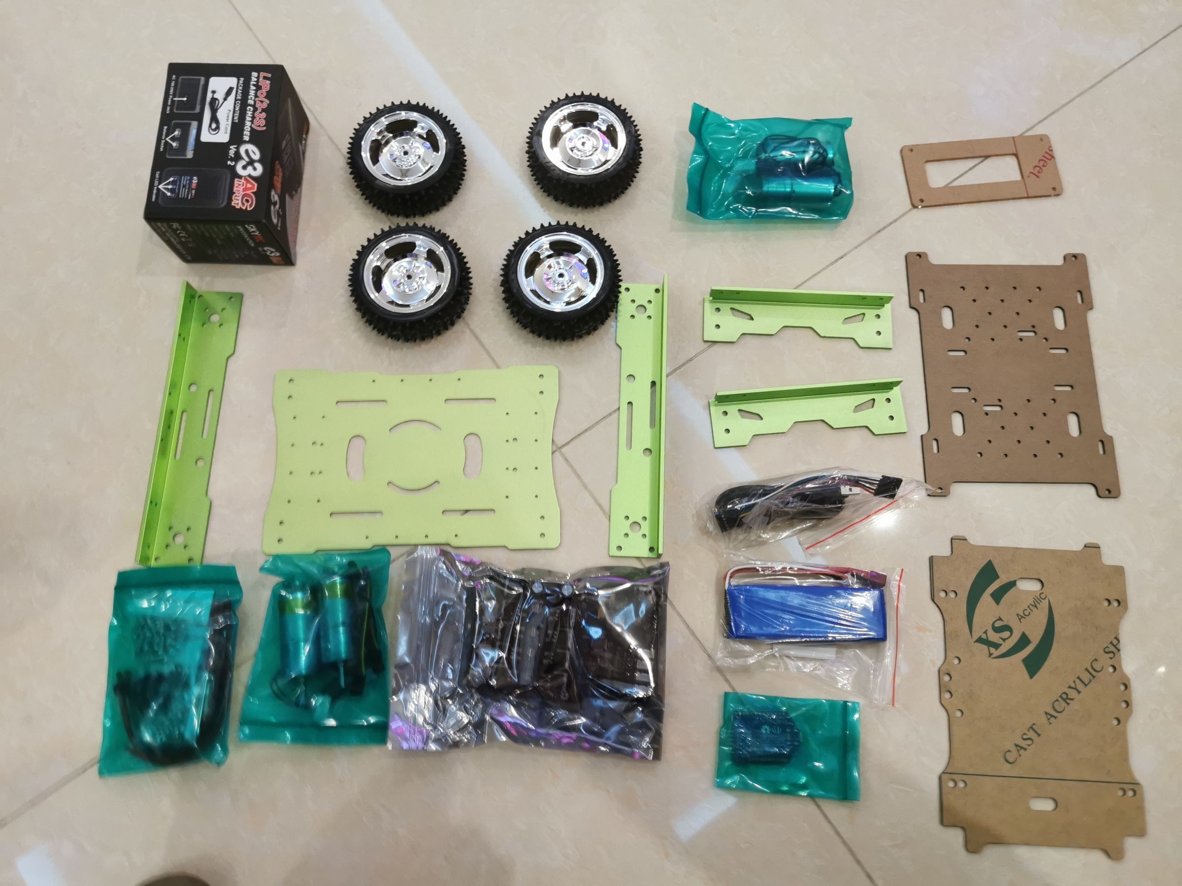 Gesture Control Skeleton Bot - 4WD Hercules Mobile Robotic Platform ...