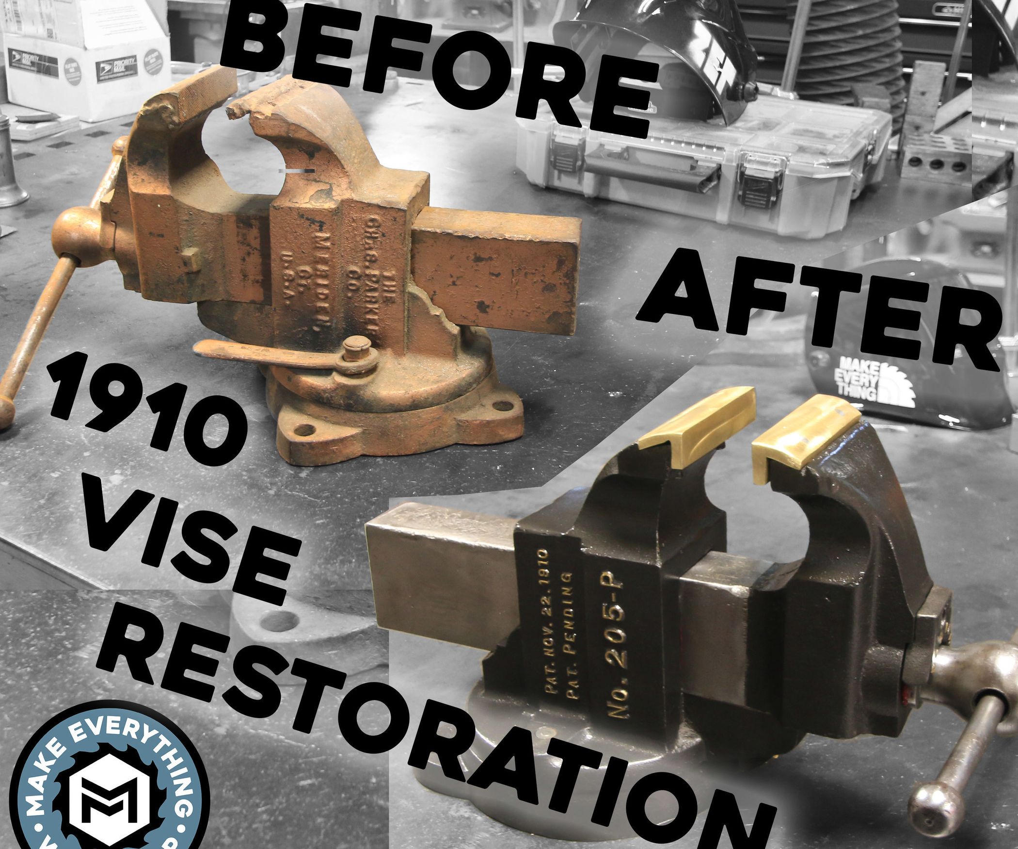 Restoring a 100 Year Old Vise! : 18 Steps (with Pictures) - Instructables