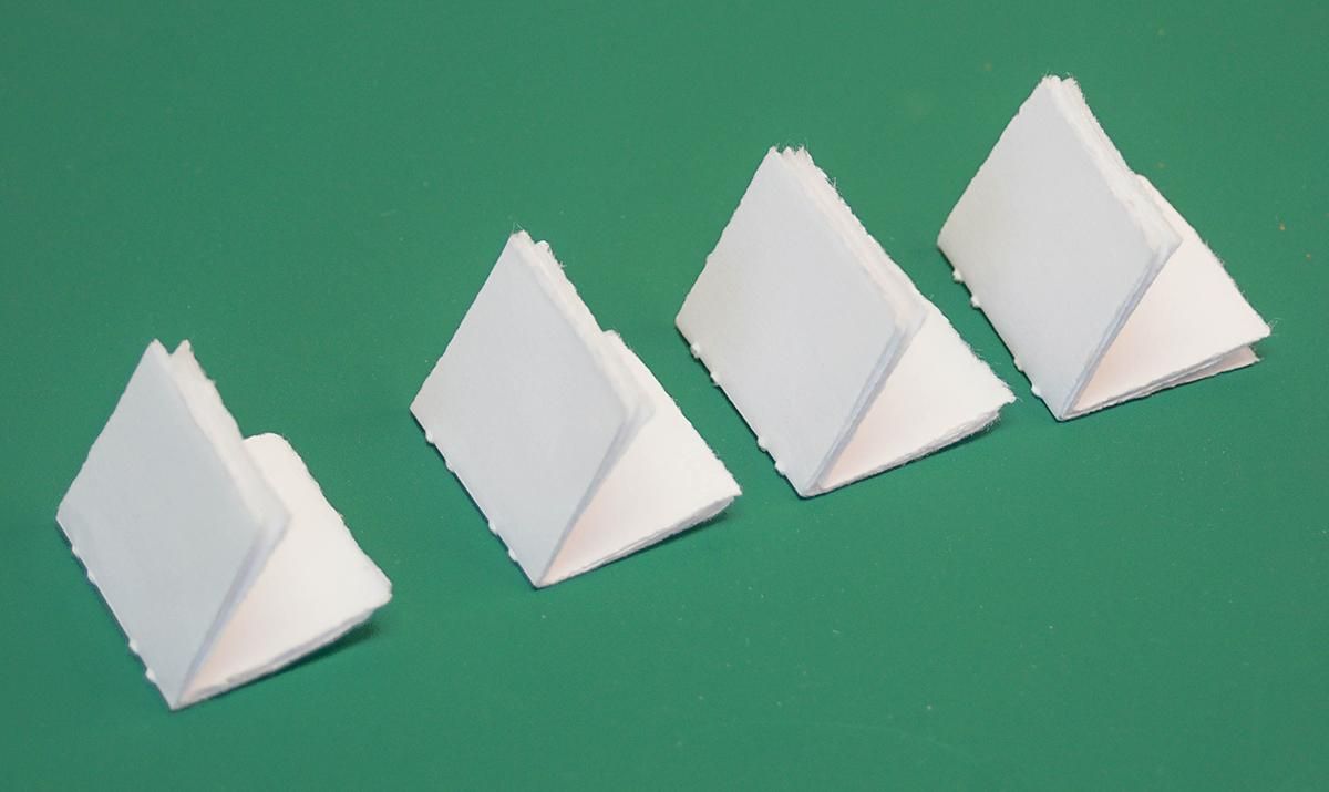 DIY Mini Book With Long Stitch Binding | How to Make a Tiny Bound Book ...