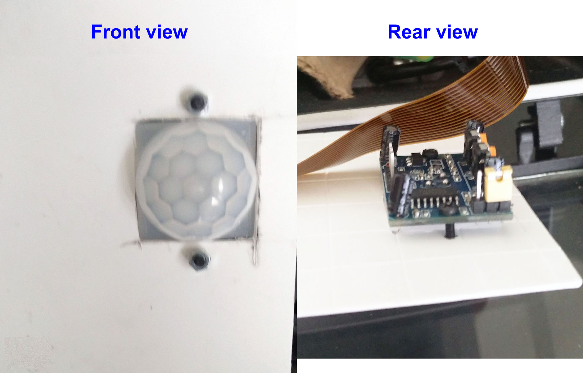 Raspberry Pi Motion Sensing Camera in Floodlight Housing : 3 Steps ...