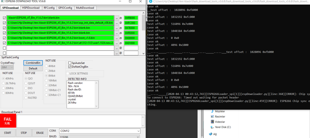 Restore Or Upgrade Firmware On Esp8266 Esp 01 Module Using Arduino 9834