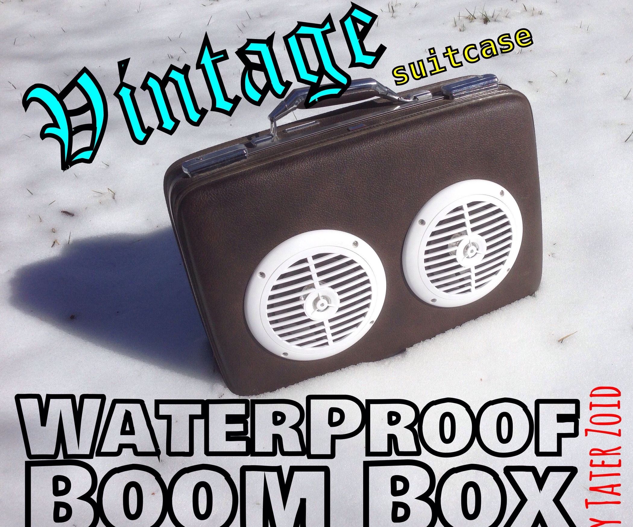Vintage Waterproof Boom Box : 6 Steps (with Pictures) - Instructables